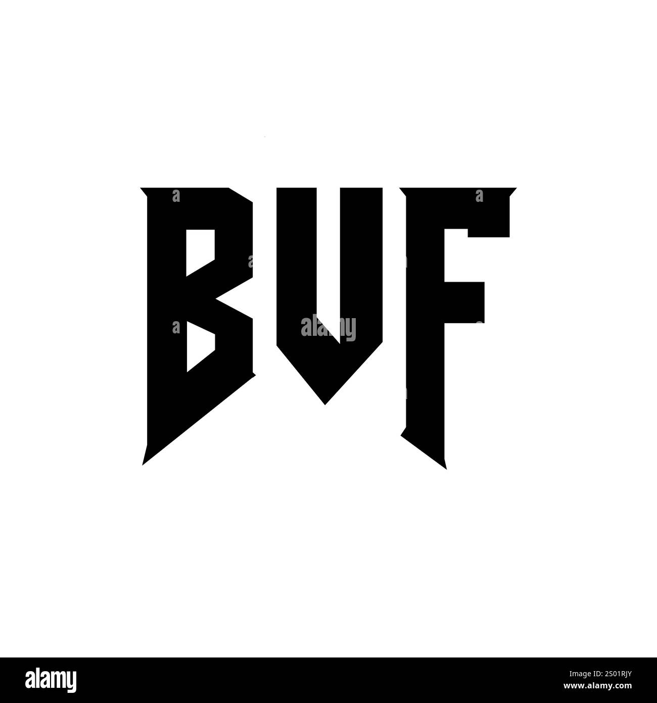 BVF letter logo design for technology company. BVF logo design black ...