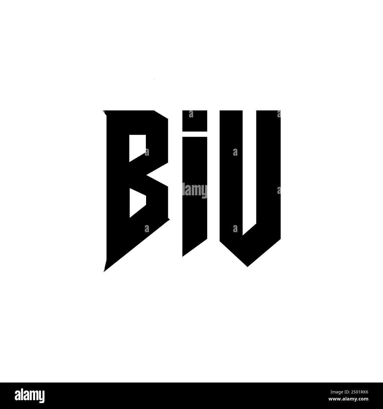 Biu logo design hi-res stock photography and images - Alamy