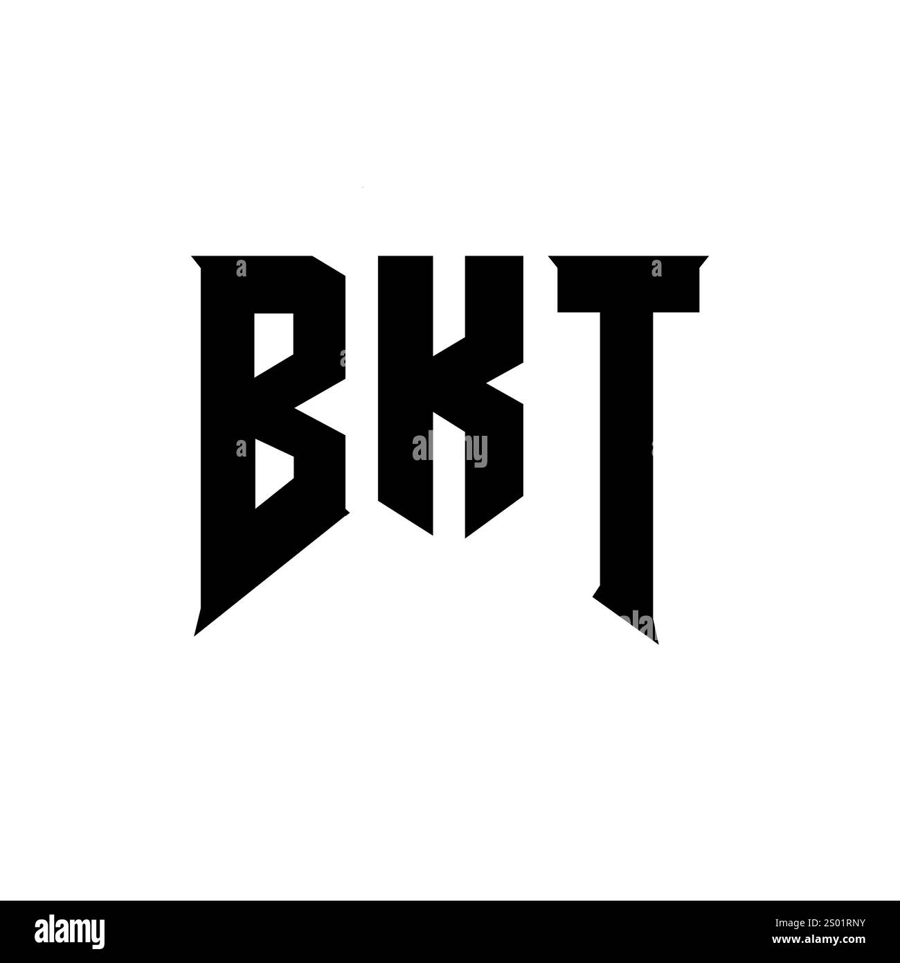 BKT letter logo design for technology company. BKT logo design black ...