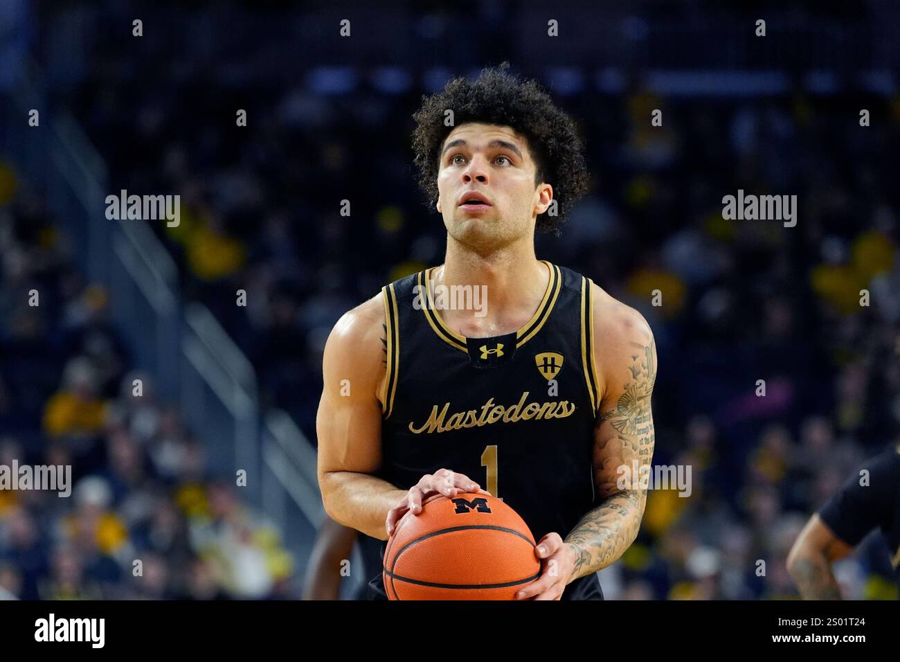 Purdue Fort Waye guard Jalen Jackson shoots a free throw during the ...