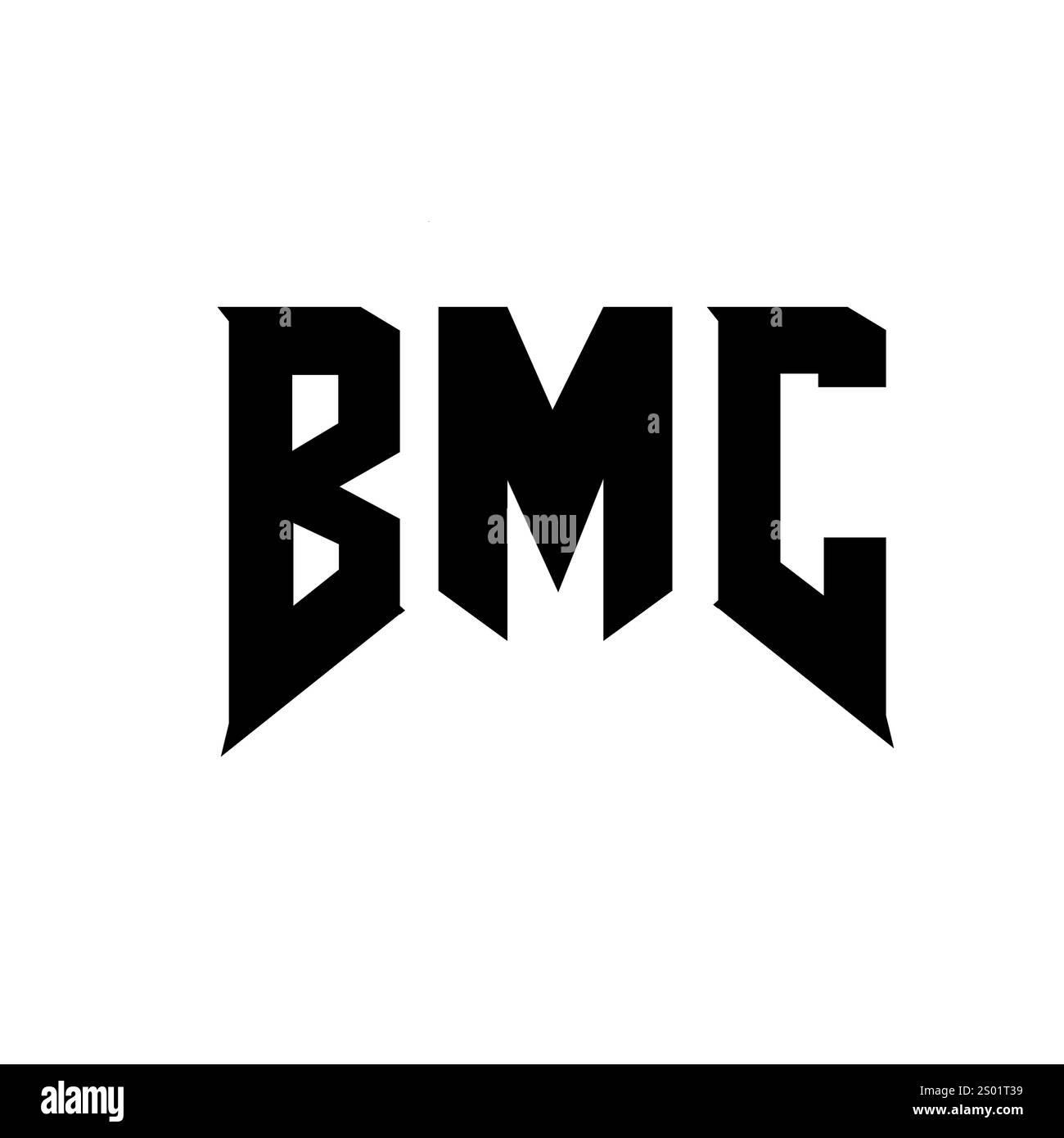 BMC letter logo design for technology company. BMC logo design black ...