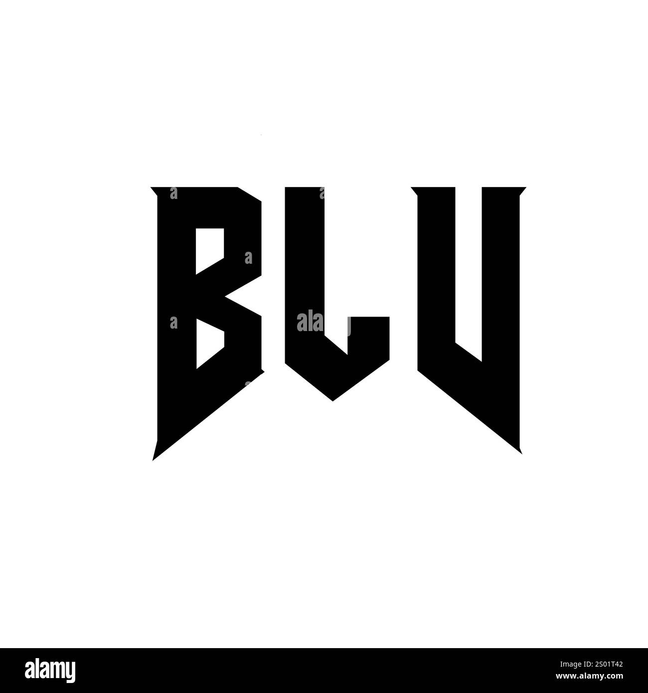 Blv logo design Stock Vector Images - Alamy