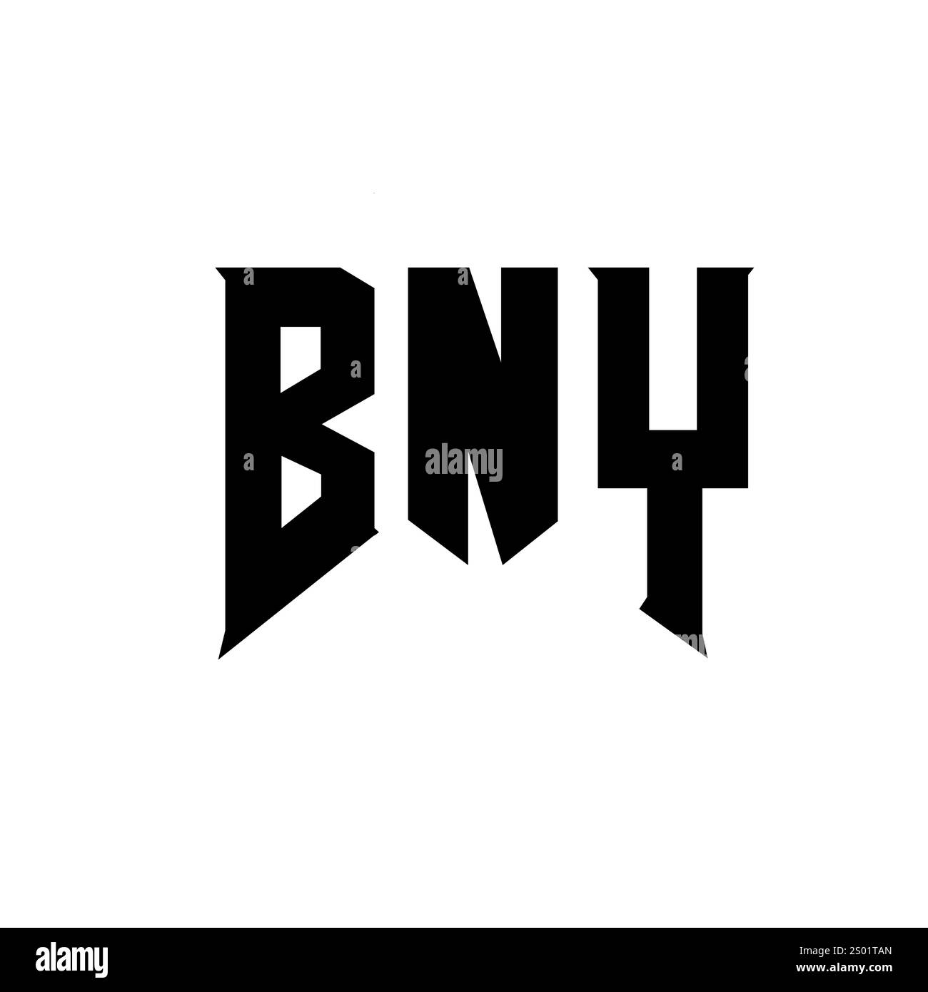 Bny logo design Stock Vector Images - Alamy