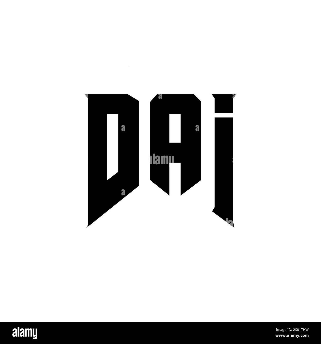 Dai logo design Stock Vector Images - Alamy