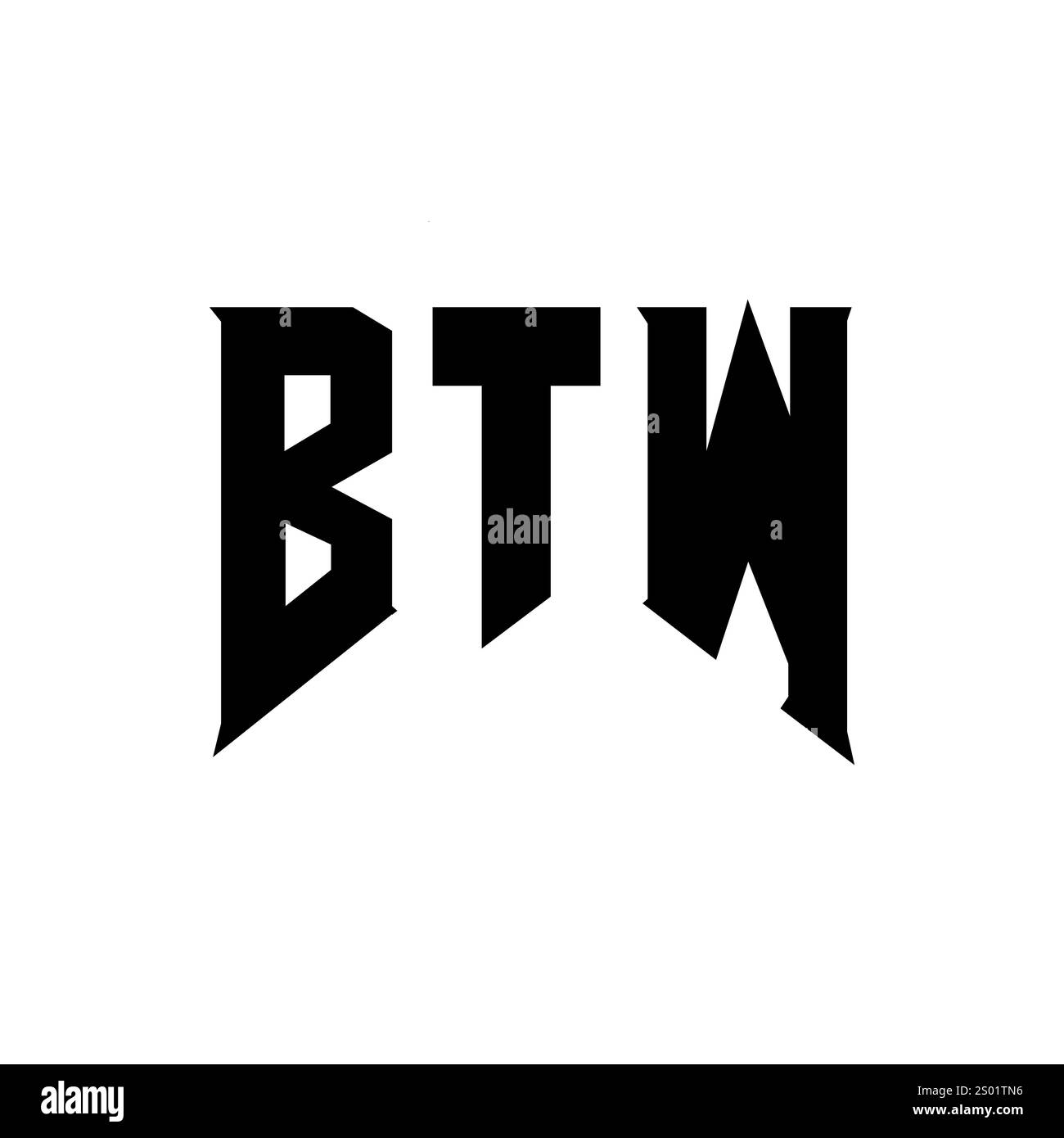 Btw business company logo hi-res stock photography and images - Alamy