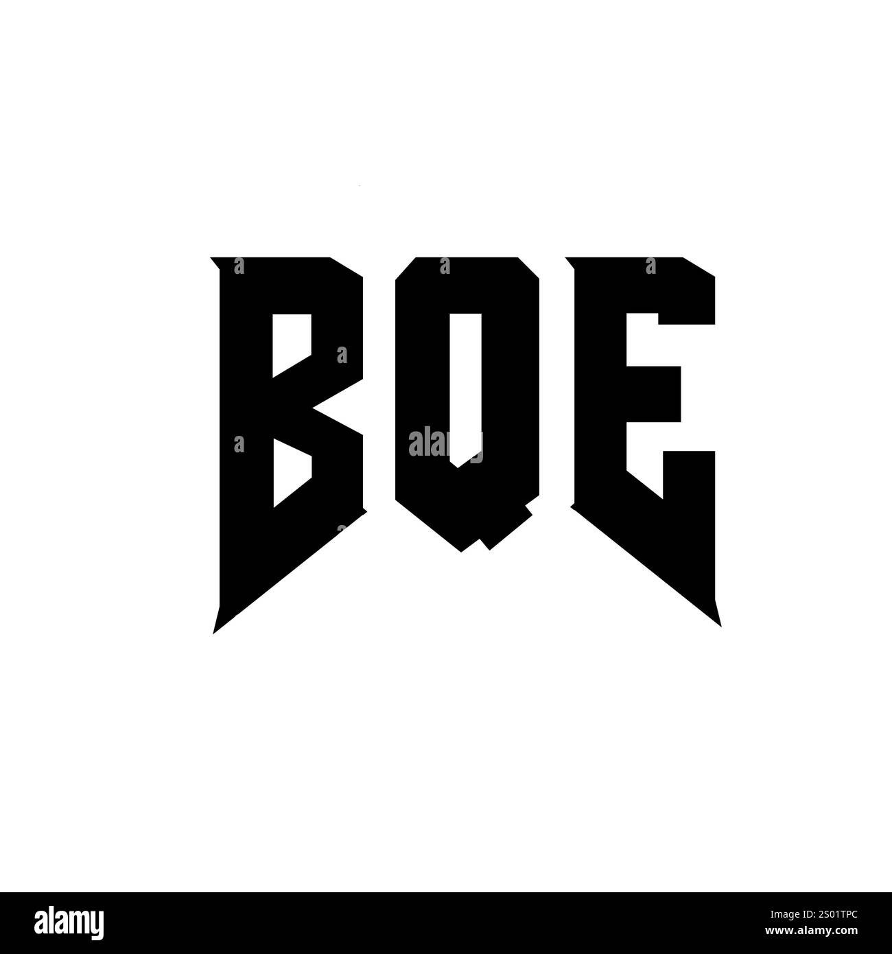 Bqe logo design hi-res stock photography and images - Alamy