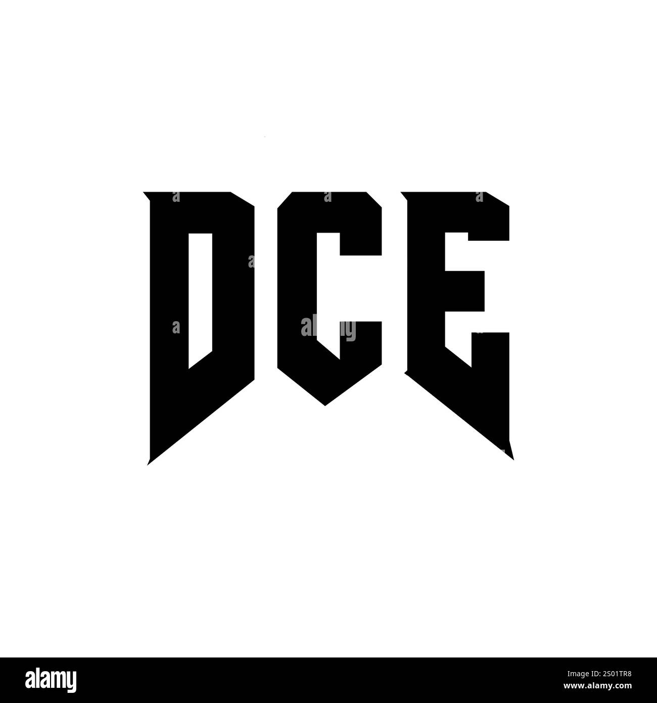 DCE letter logo design for technology company. DCE logo design black ...