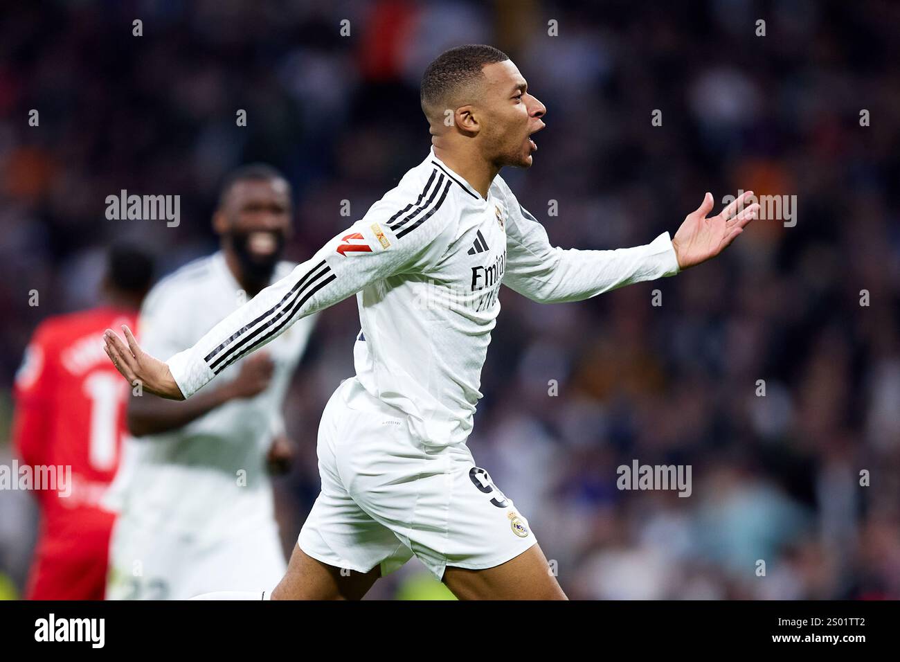 MADRID, SPAIN - DECEMBER 22: Kylian Mbappe of Real Madrid during the ...