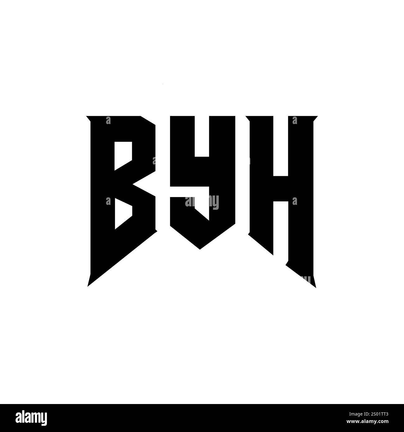 Byh logo design hi-res stock photography and images - Alamy