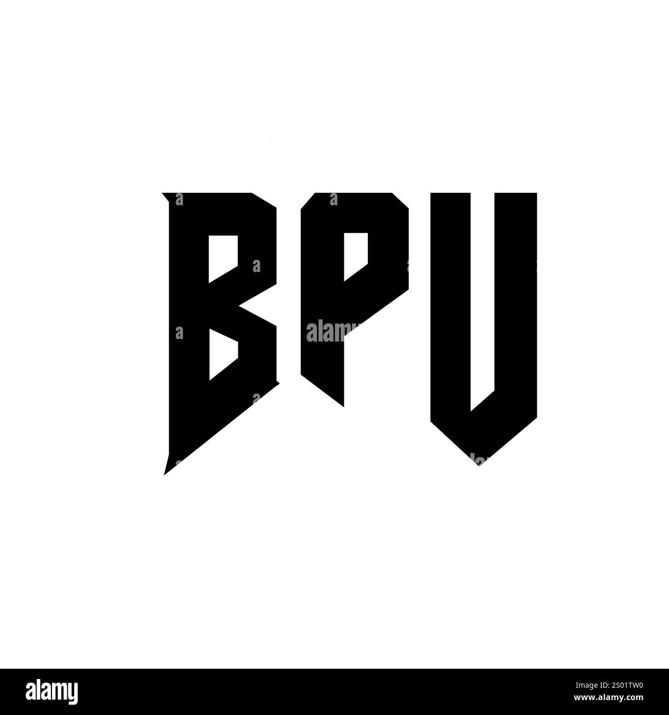 Bpu logo design hi-res stock photography and images - Alamy