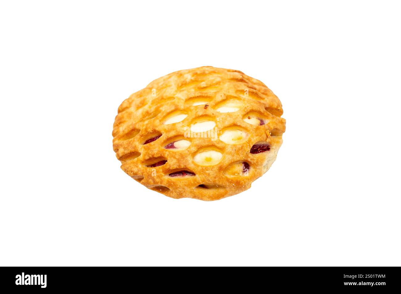 Pockets with a cherry blossom lattice design sitting on a white ...