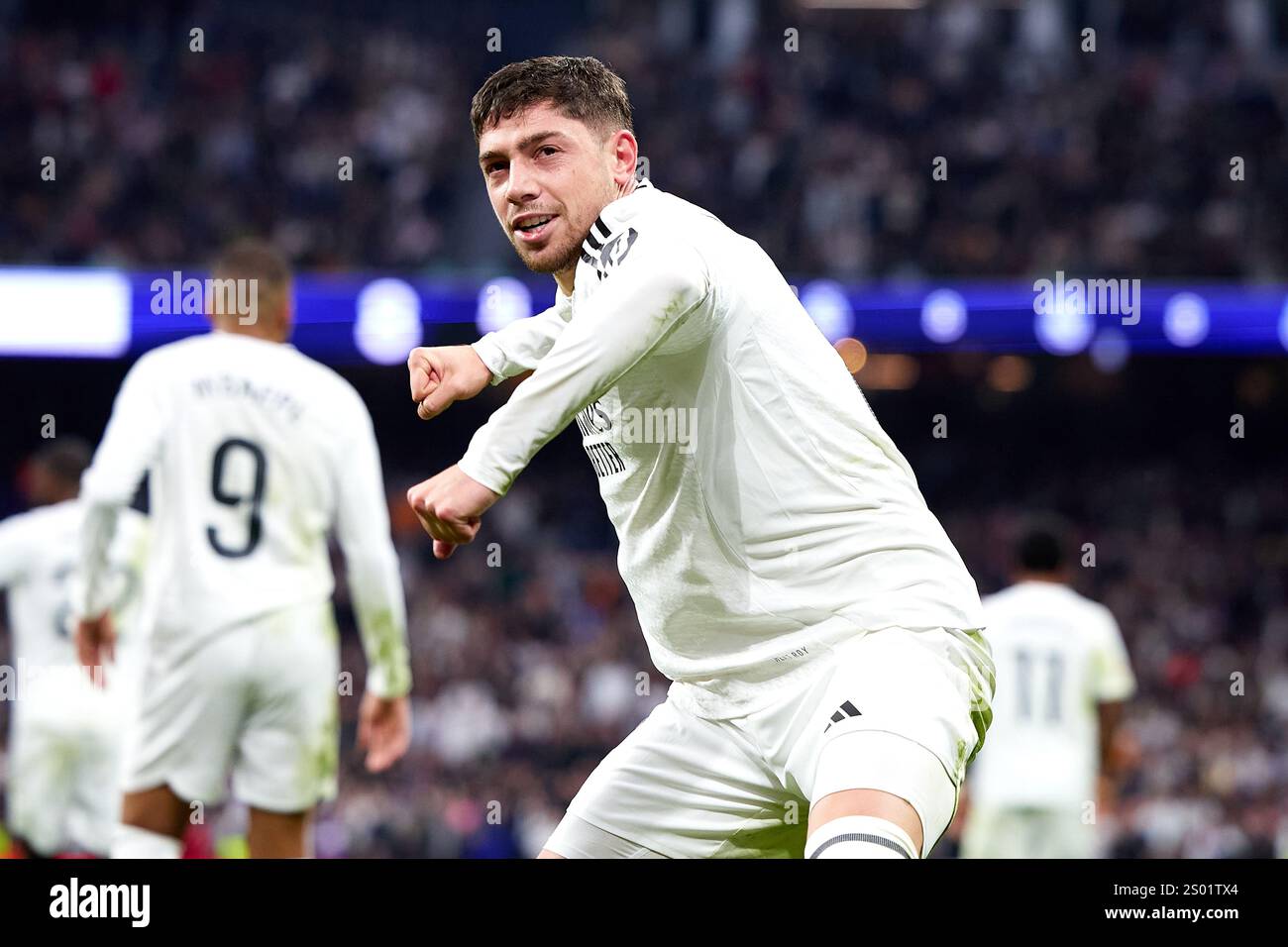 MADRID, SPAIN - DECEMBER 22: Federico Valverde of Real Madrid ...