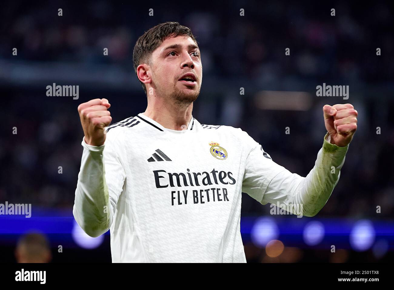 MADRID, SPAIN - DECEMBER 22: Federico Valverde of Real Madrid ...