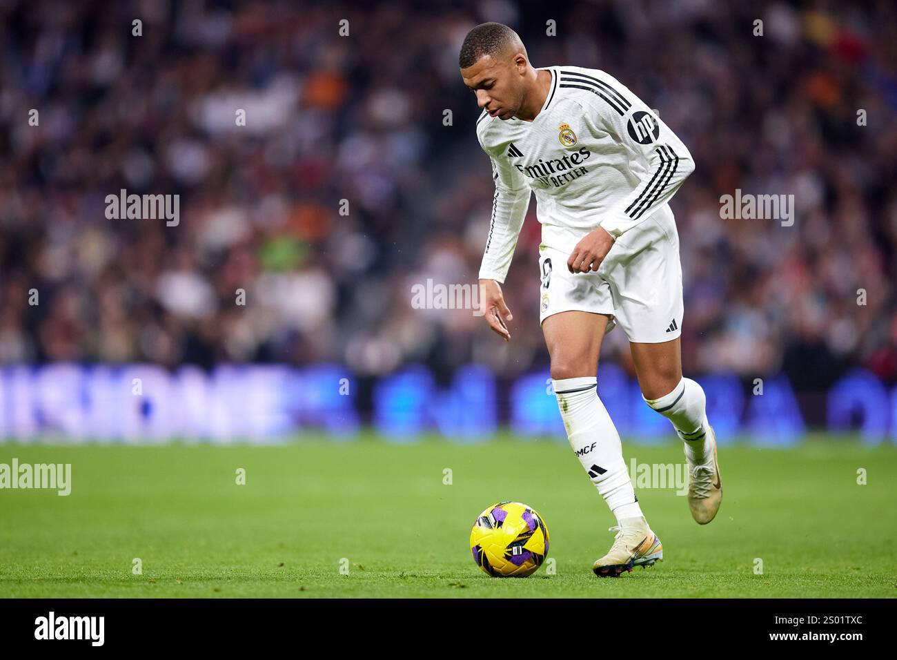 MADRID, SPAIN - DECEMBER 22: Kylian Mbappe of Real Madrid during the ...