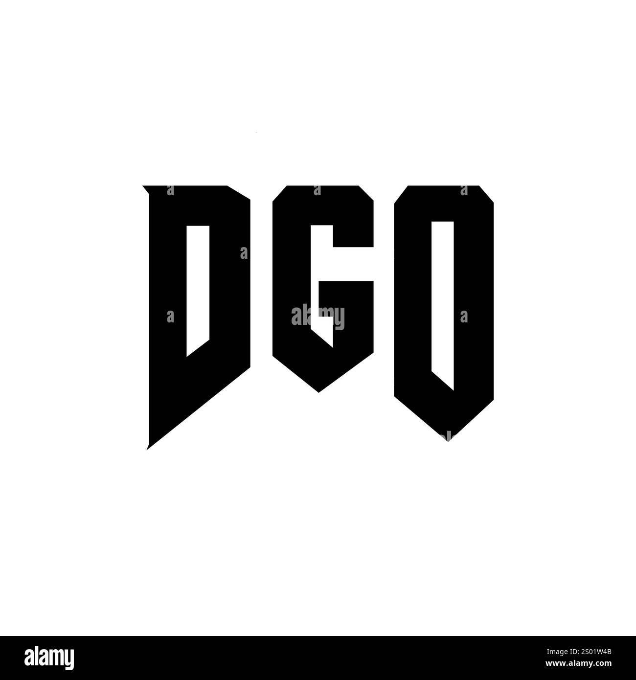 Dgo logo design hi-res stock photography and images - Alamy