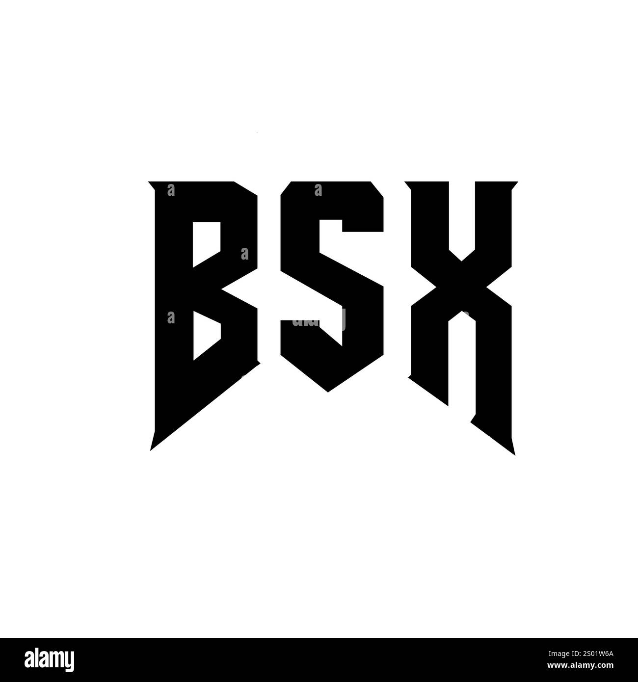 Bsx logo design hi-res stock photography and images - Alamy