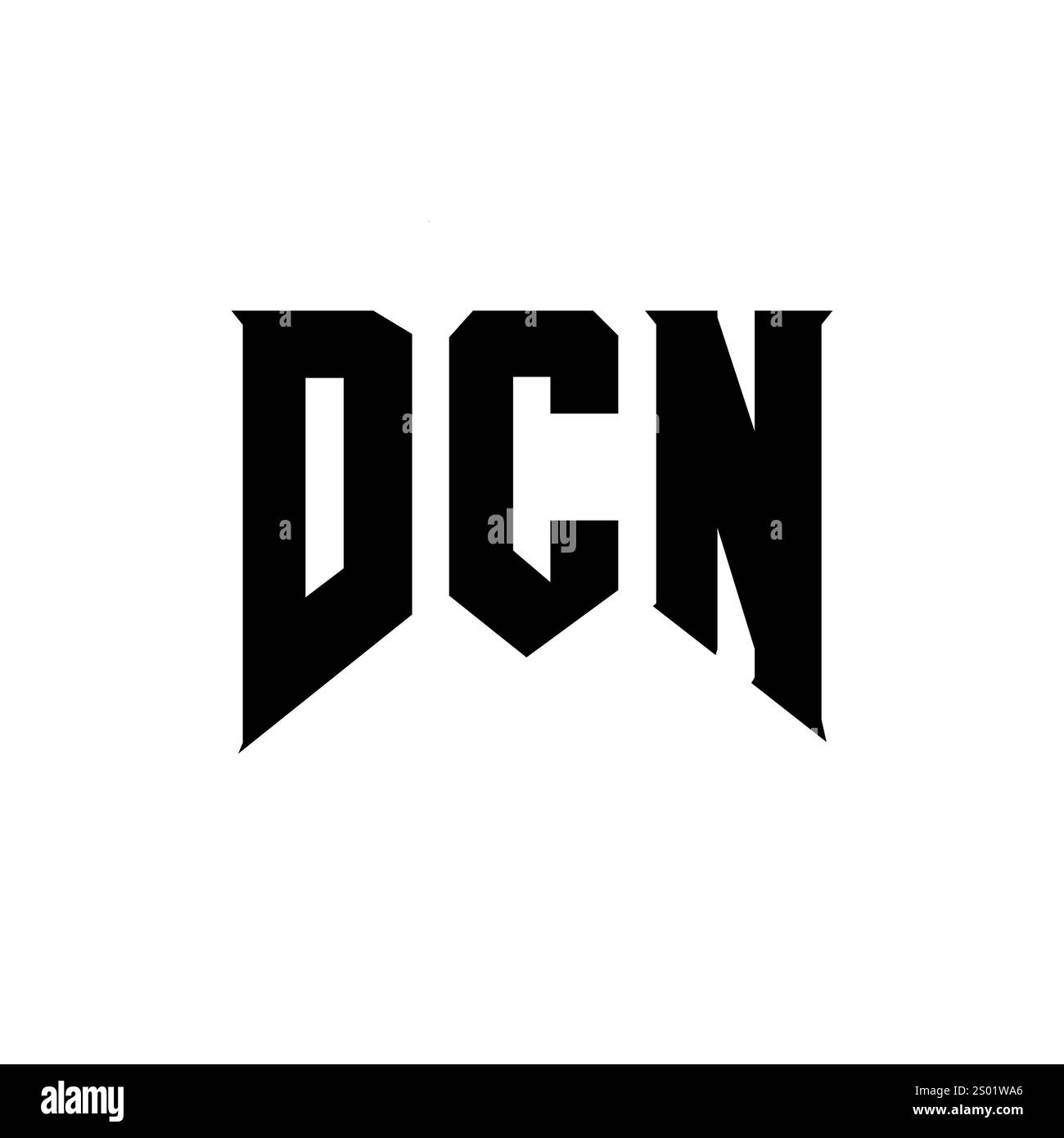 Dcn logo design hi-res stock photography and images - Alamy