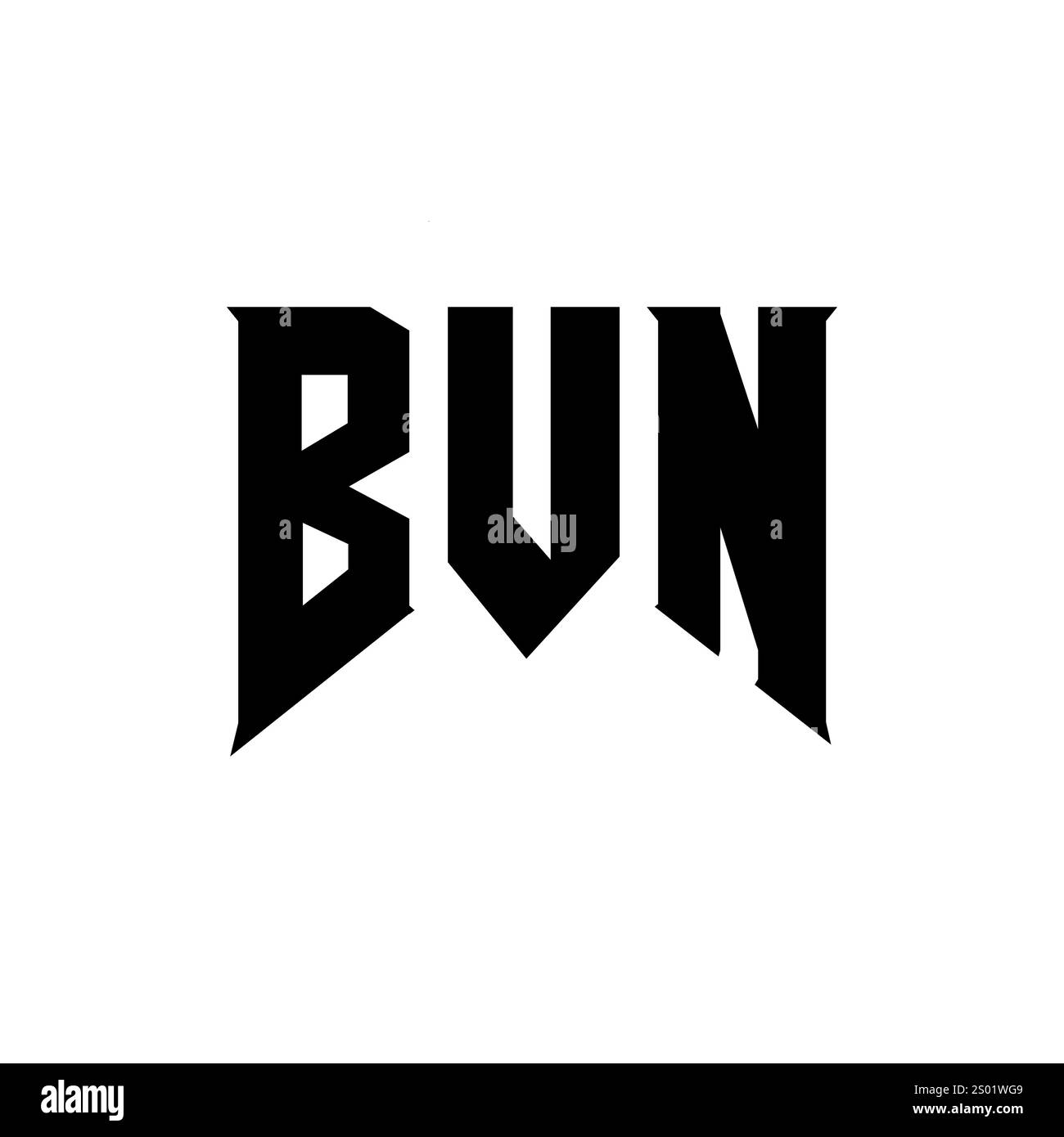 BVN letter logo design for technology company. BVN logo design black ...