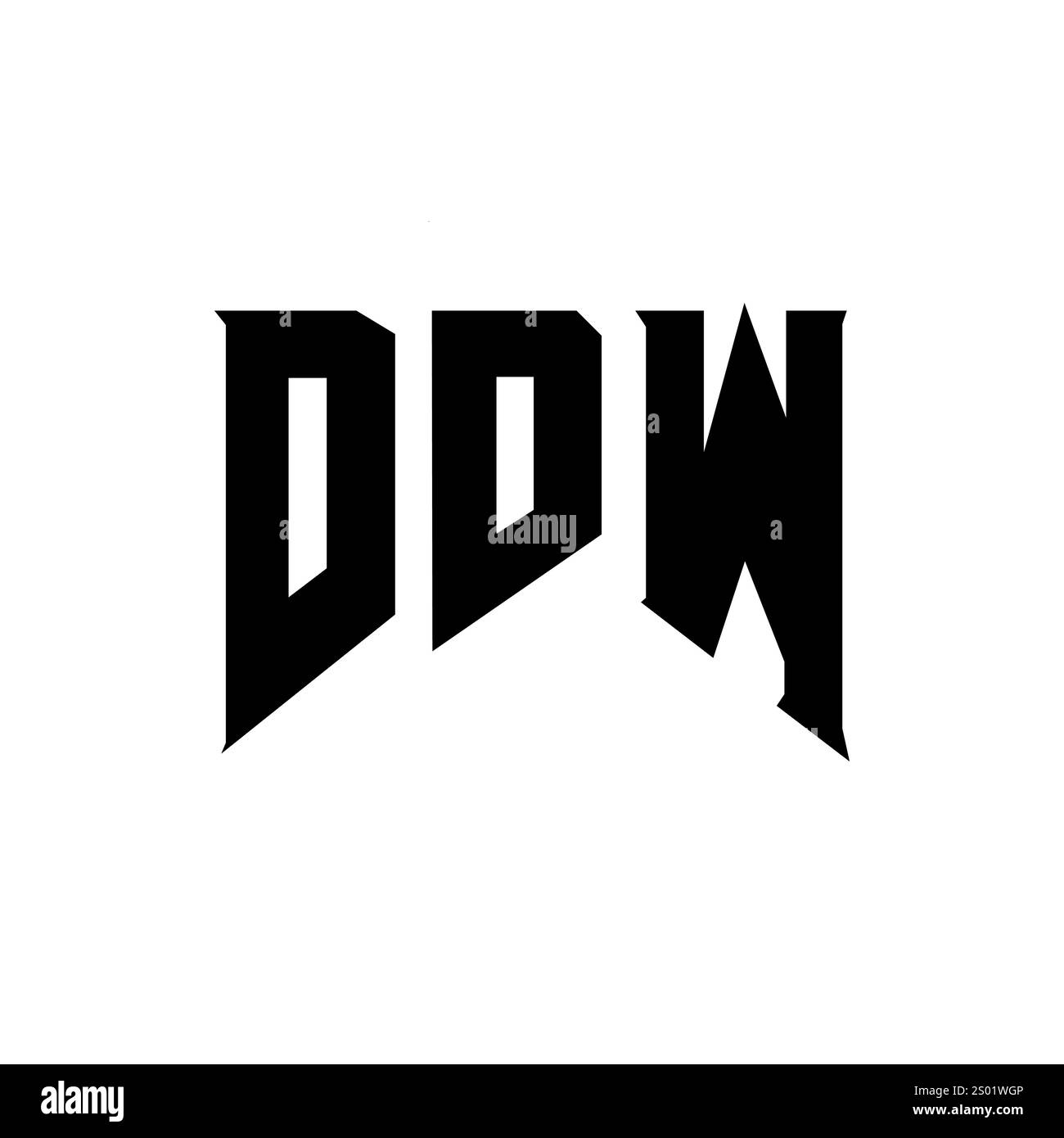 Ddw logo design hi-res stock photography and images - Alamy
