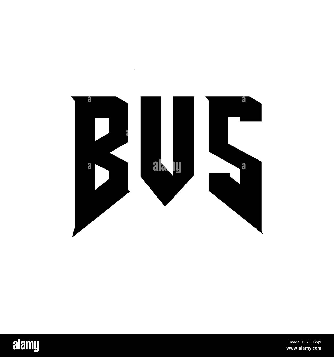 Bvs logo design Stock Vector Images - Alamy