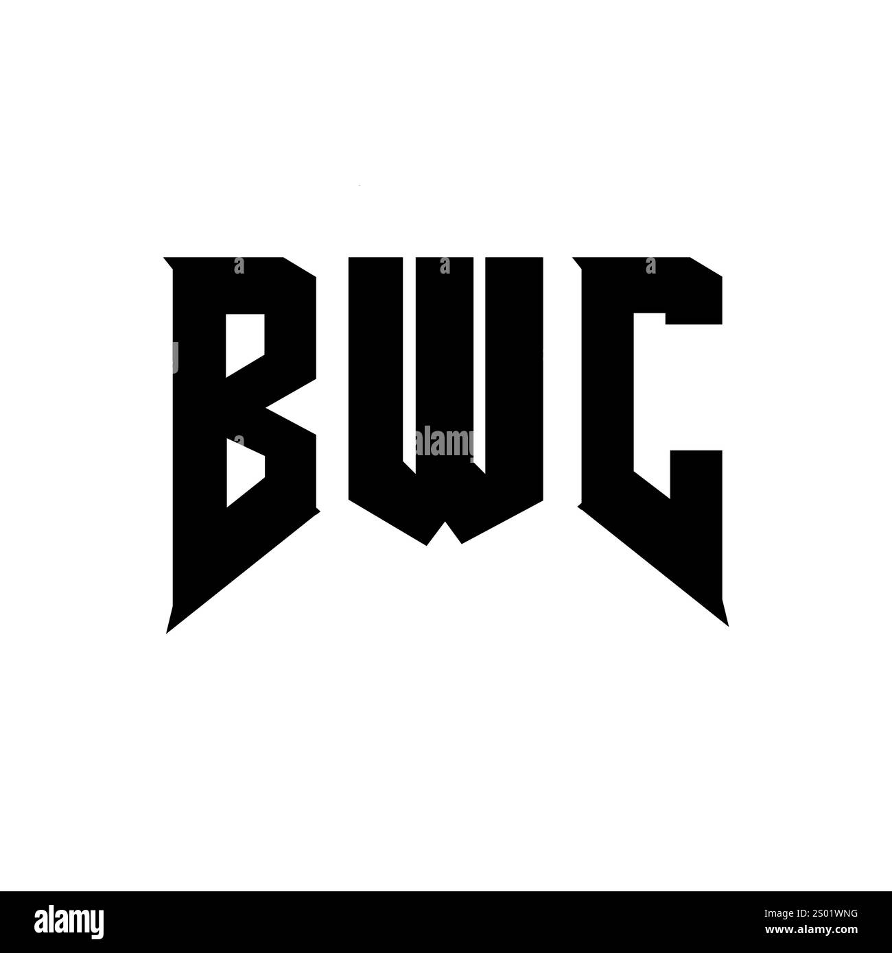 Bwc logo design hi-res stock photography and images - Alamy