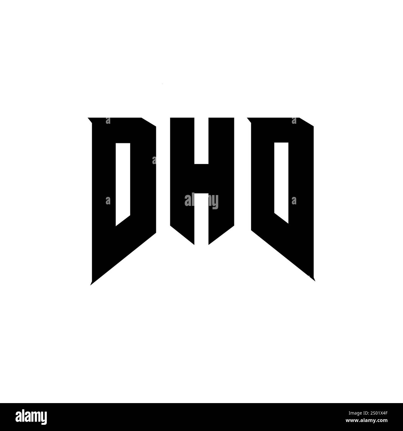 DHD letter logo design for technology company. DHD logo design black ...