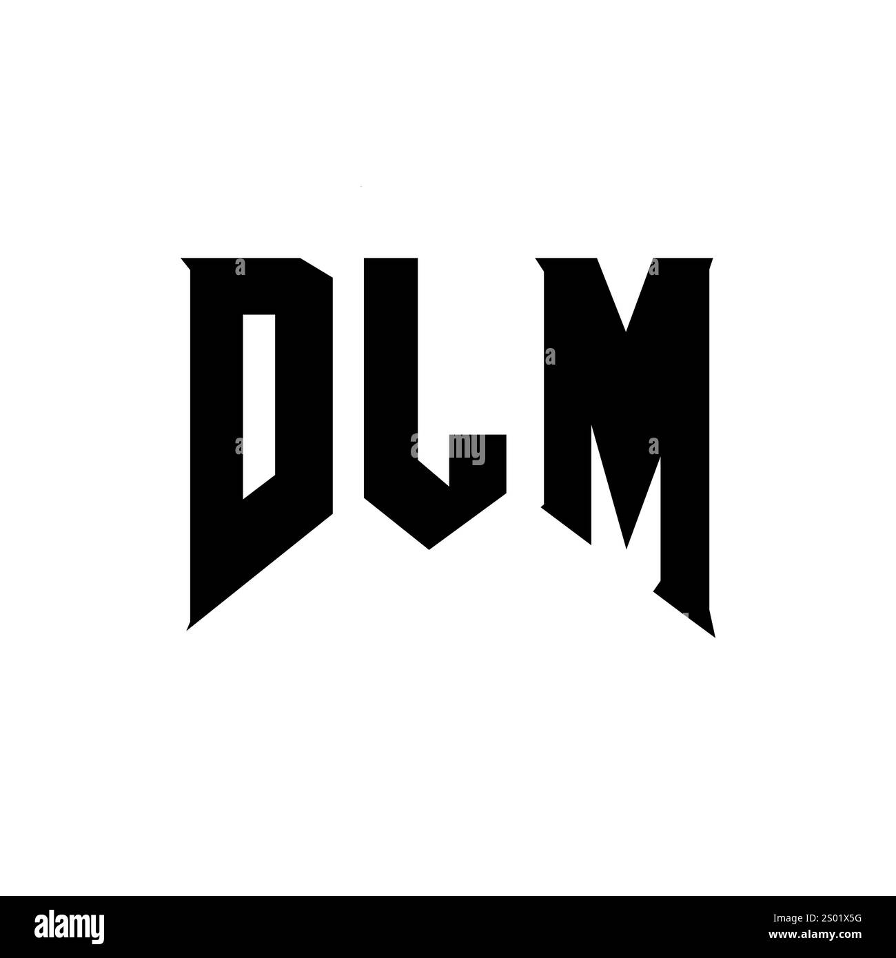 Dlm technology company logo Stock Vector Images - Alamy