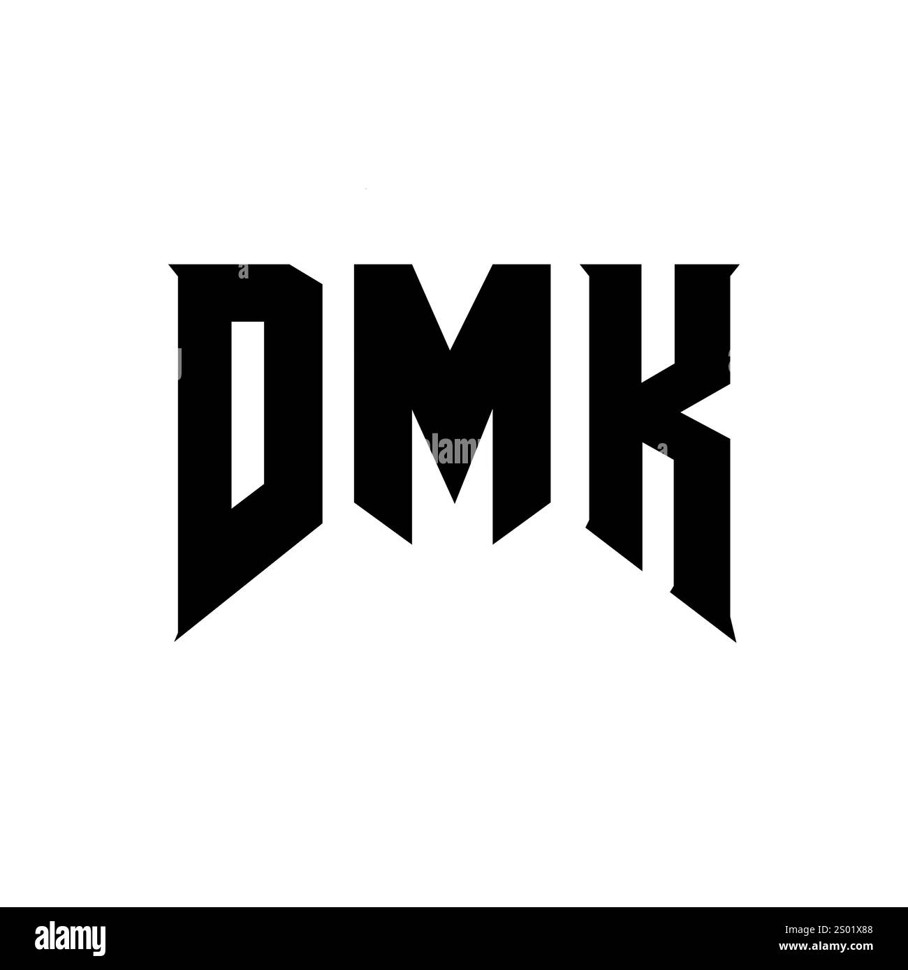 Dmk logo design hi-res stock photography and images - Alamy