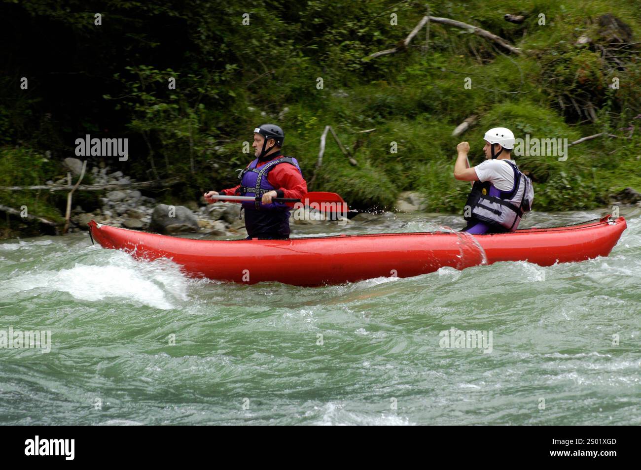Canoeing as a great water sport Canoeing as a water sport Stock Photo ...