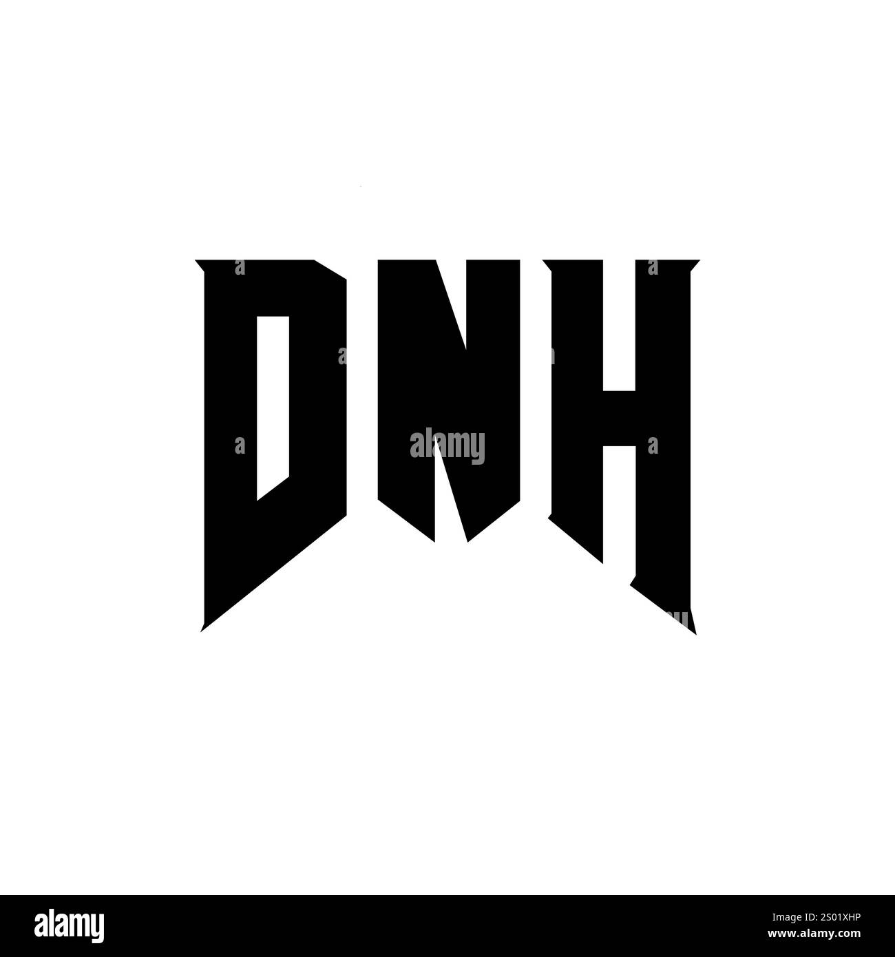 Dnh logo design hi-res stock photography and images - Alamy