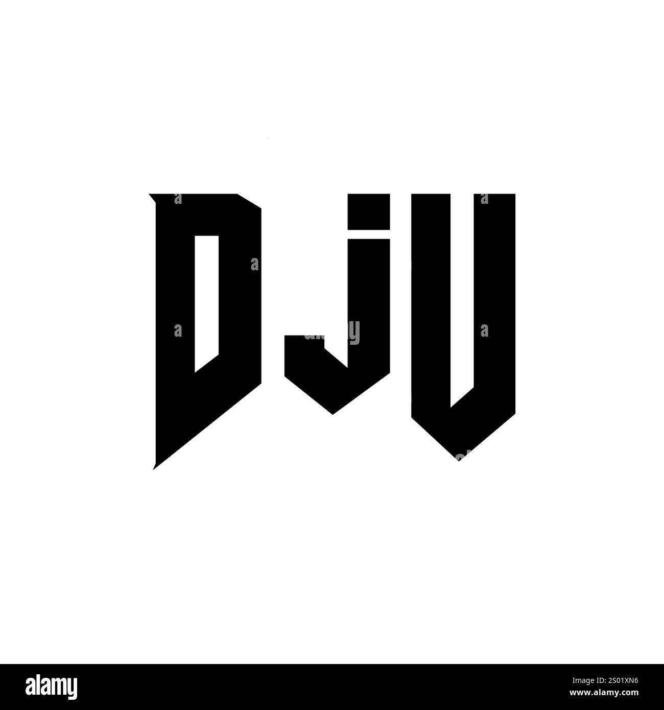 Dju logo design hi-res stock photography and images - Alamy