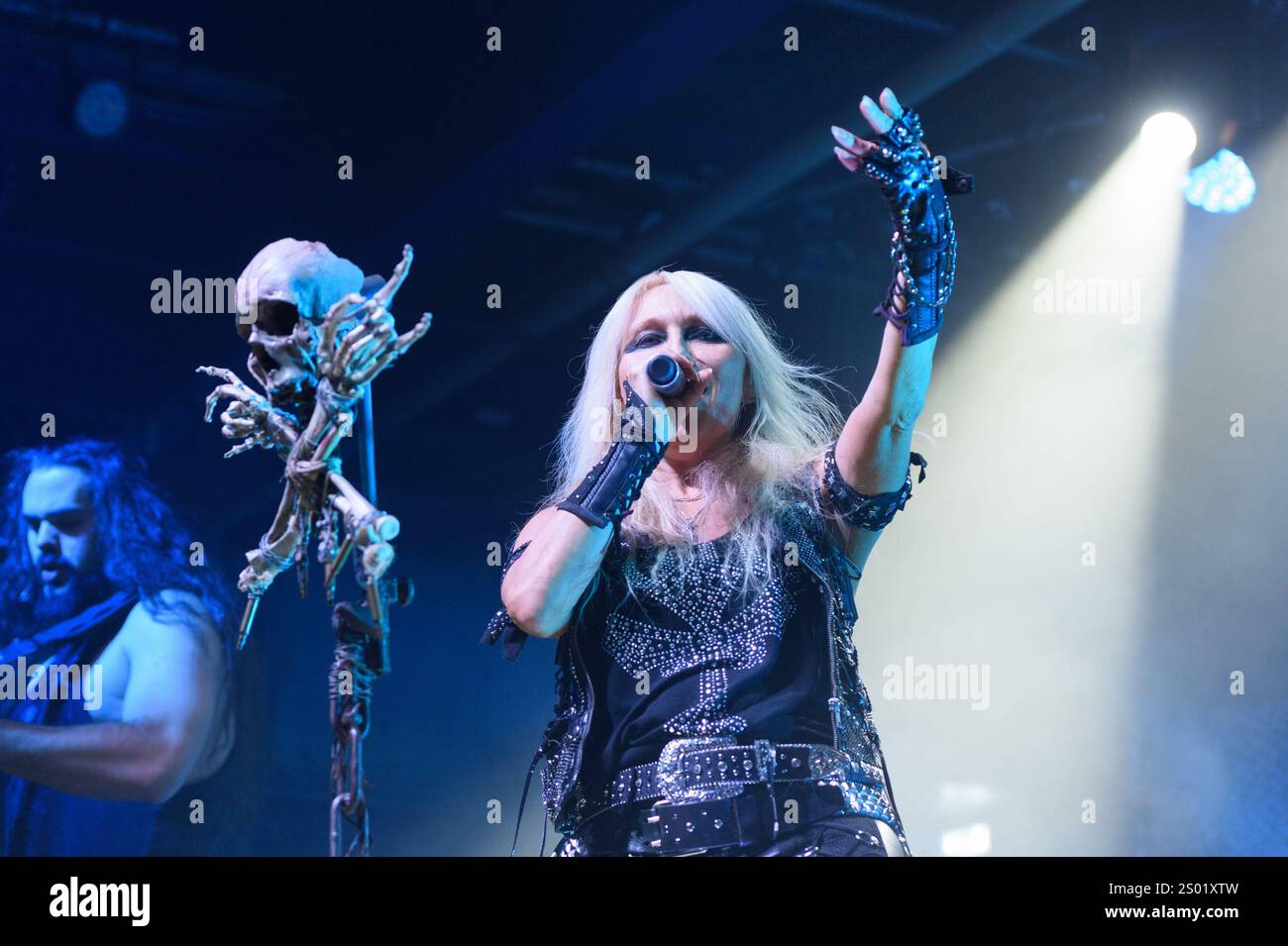 Munich, Germany, December 22nd 2024: Doro during the Conqueress ...