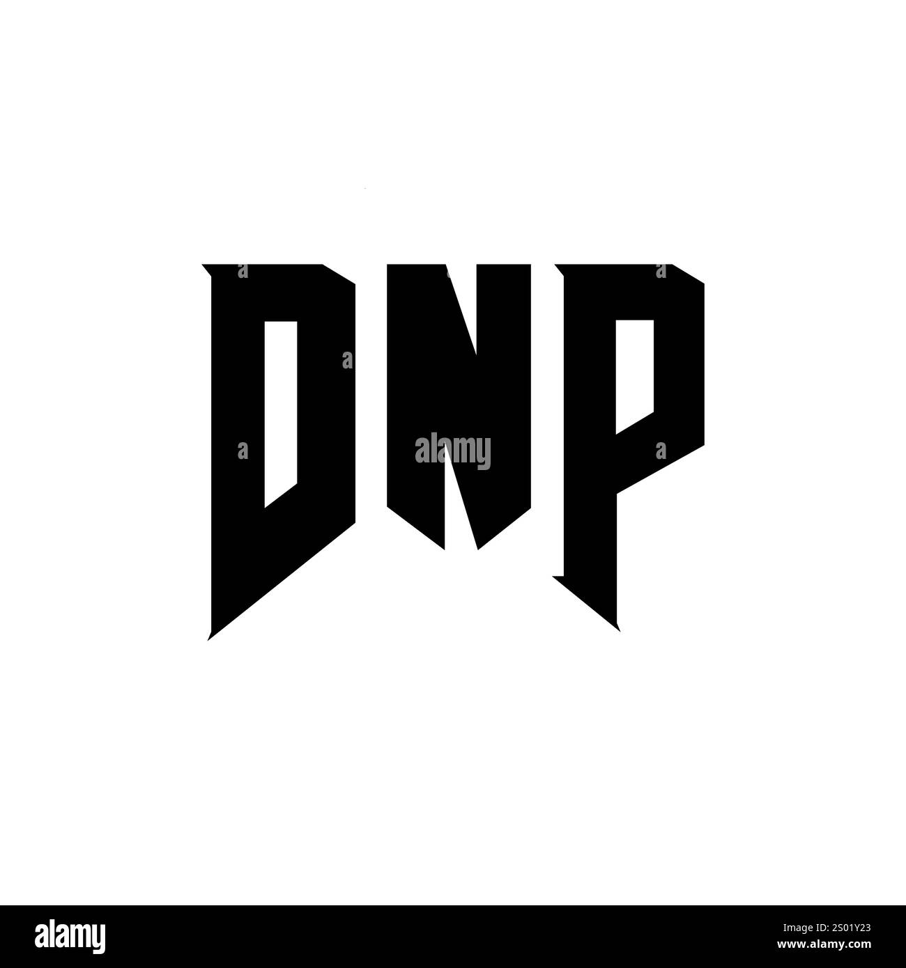 Dnp logo design Stock Vector Images - Alamy