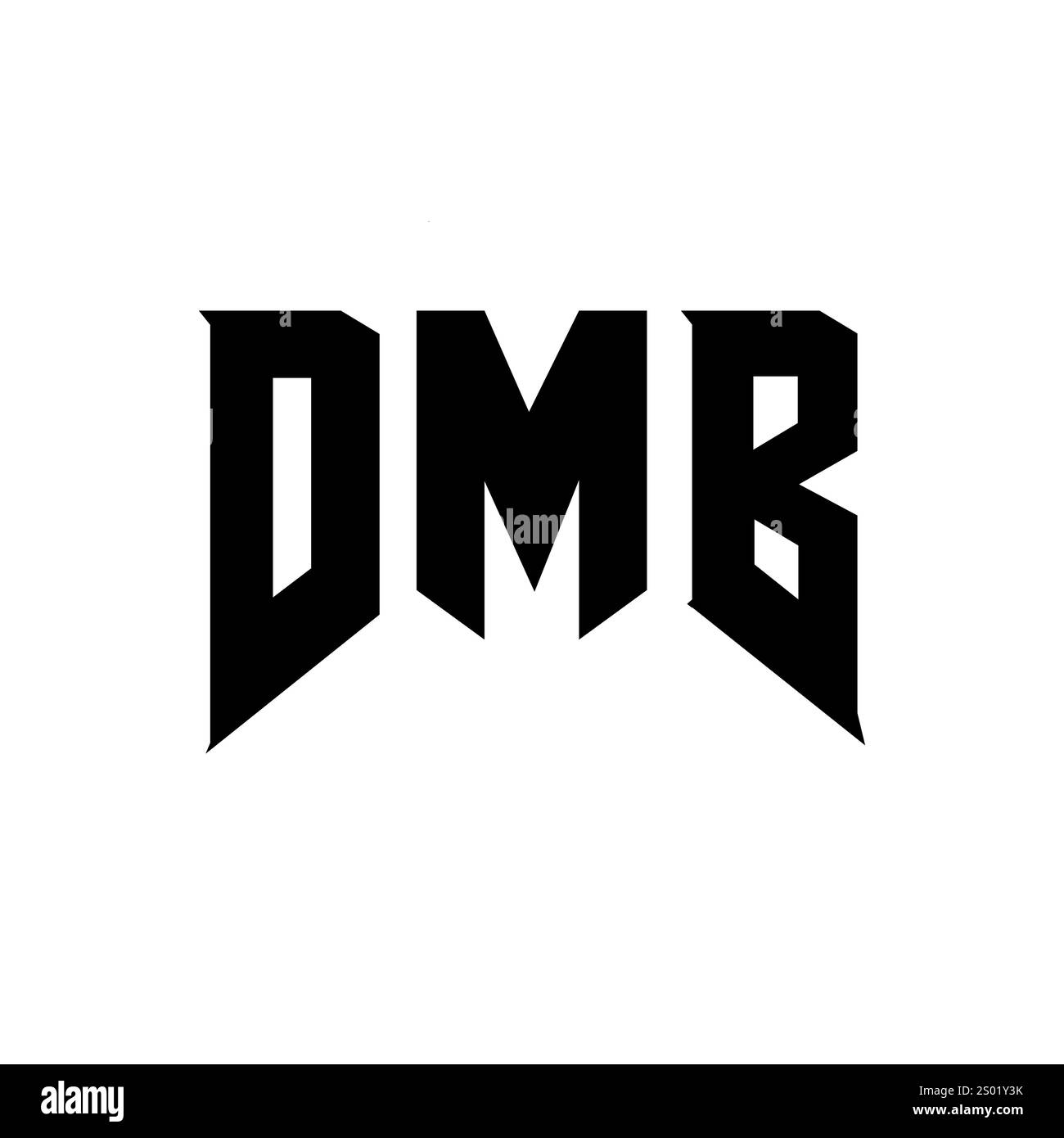 DMB letter logo design for technology company. DMB logo design black ...