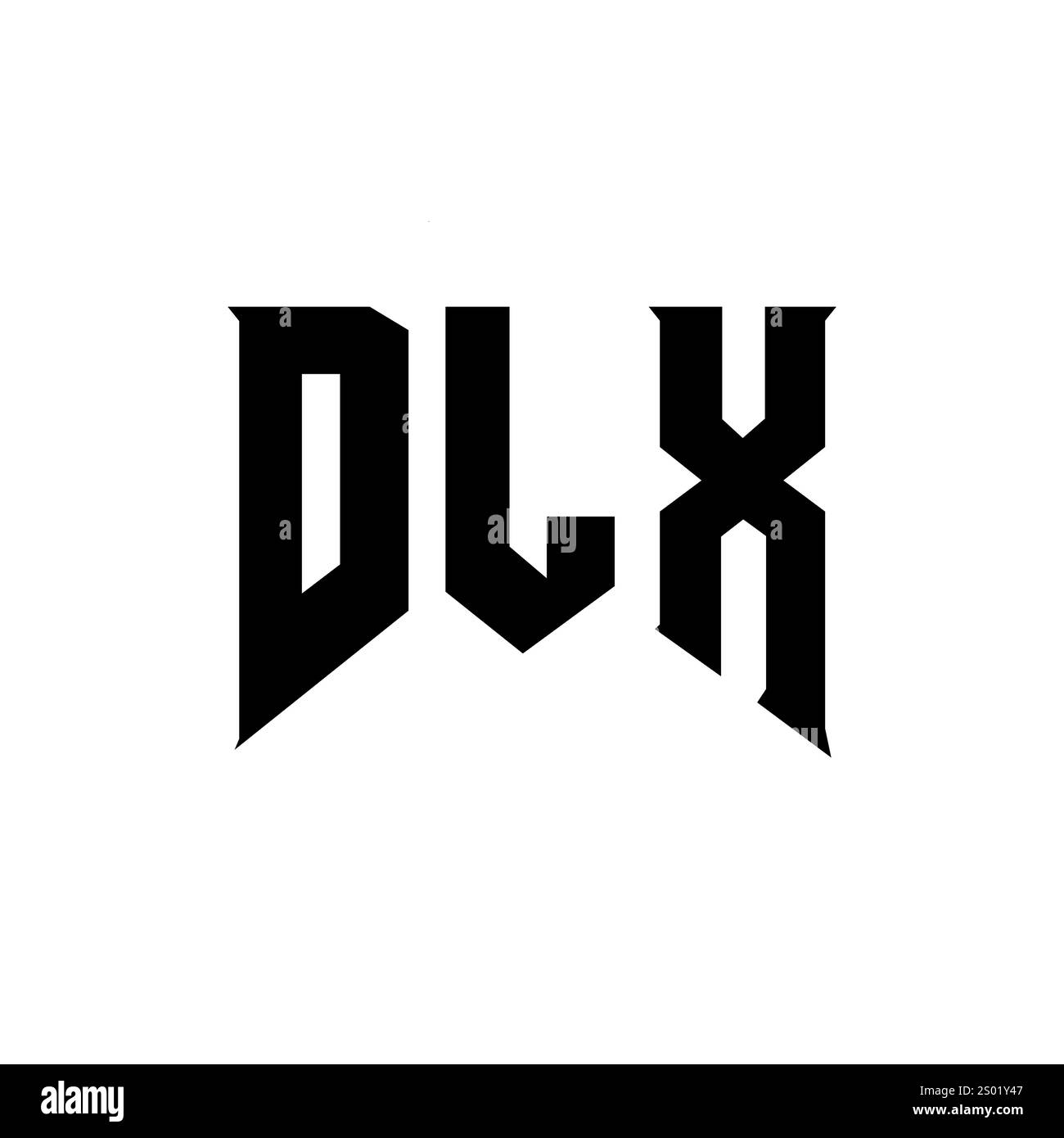Dlx logo design hi-res stock photography and images - Alamy