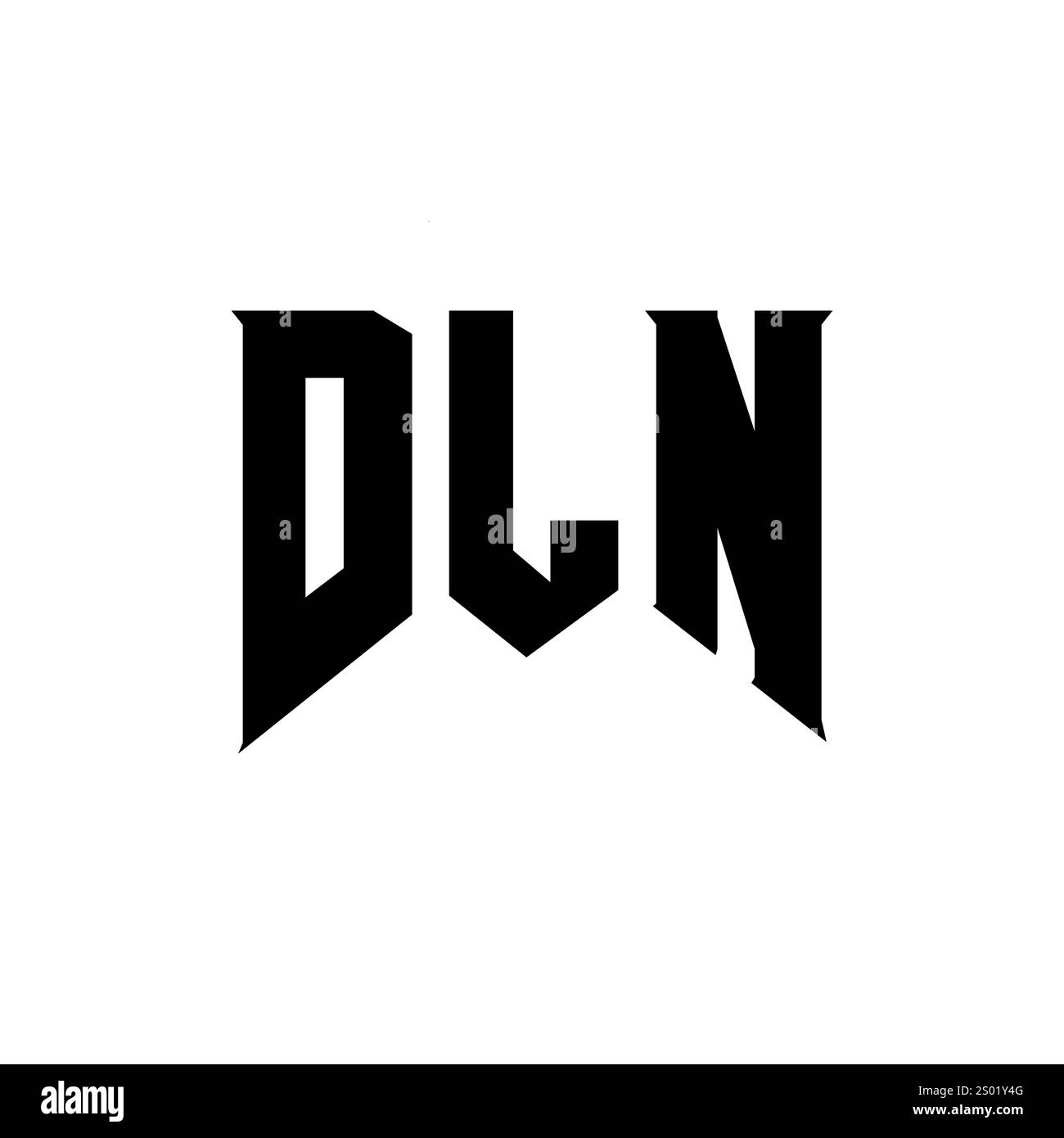 Dln logo design hi-res stock photography and images - Alamy