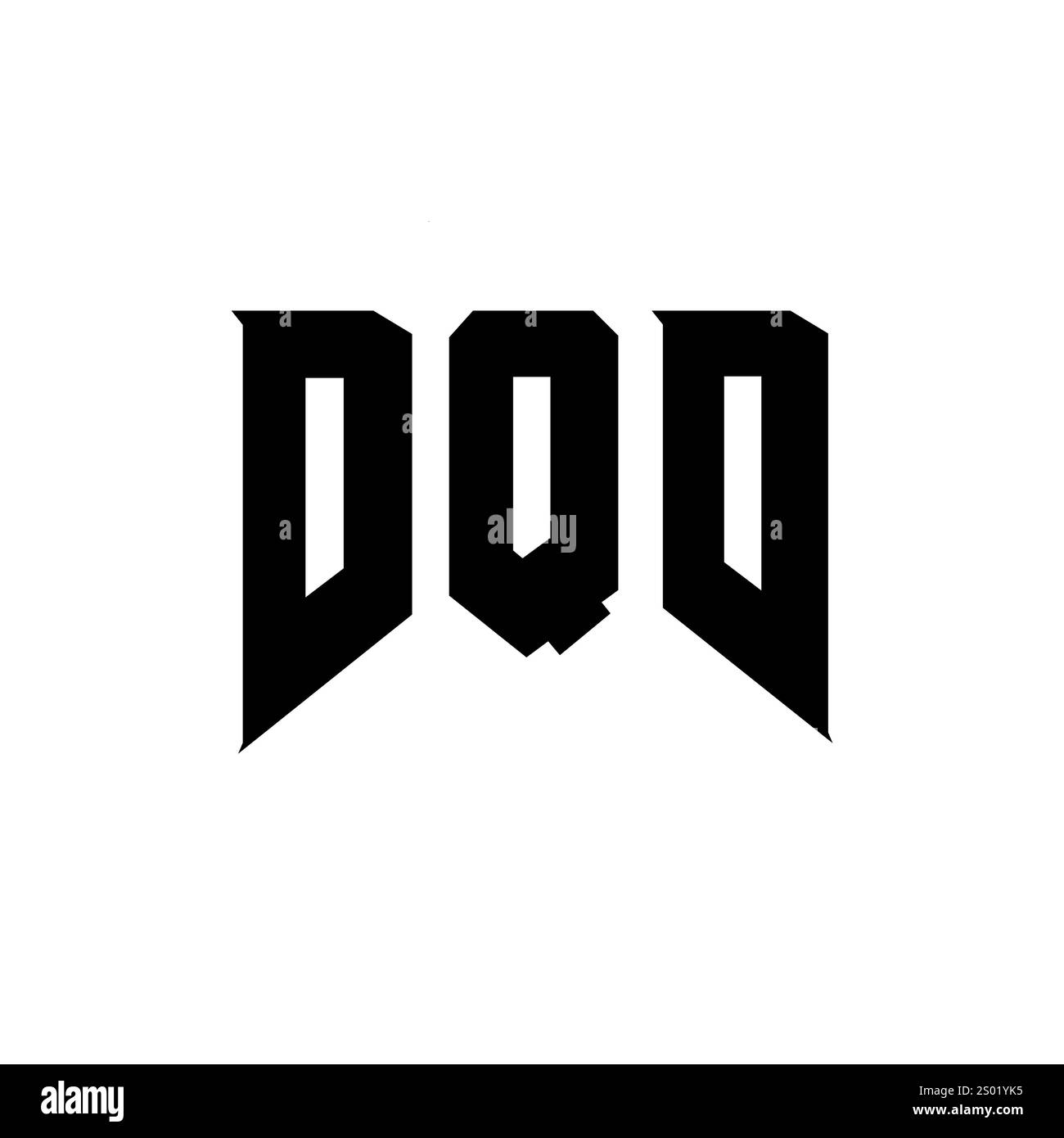 Dqd logo design Stock Vector Images - Alamy