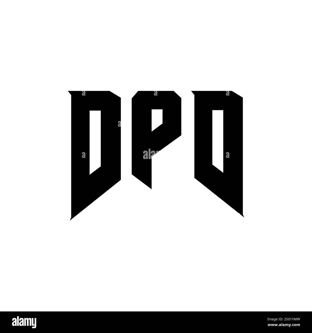 DPD letter logo design for technology company. DPD logo design black ...