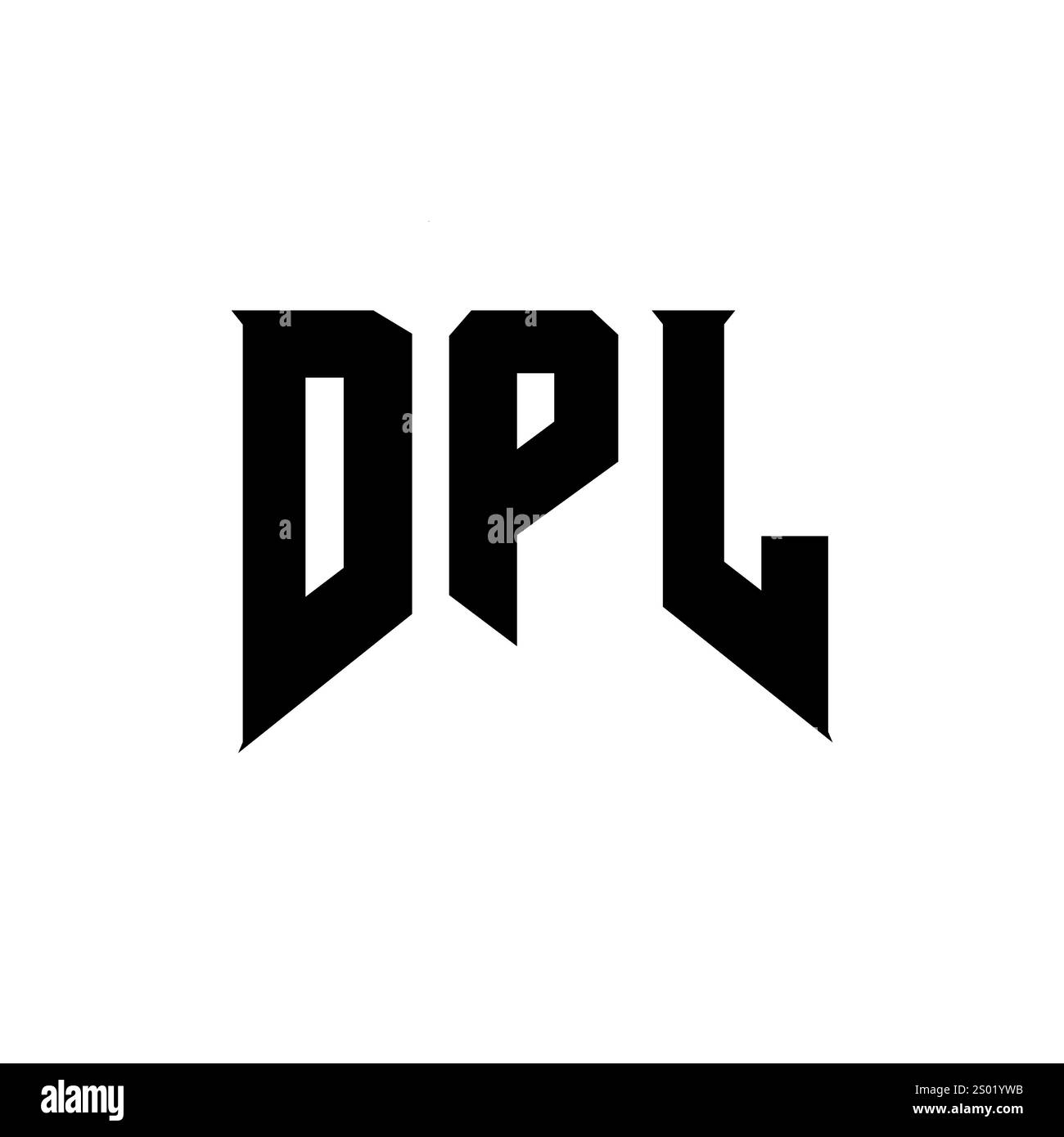 Dpl logo design hi-res stock photography and images - Alamy