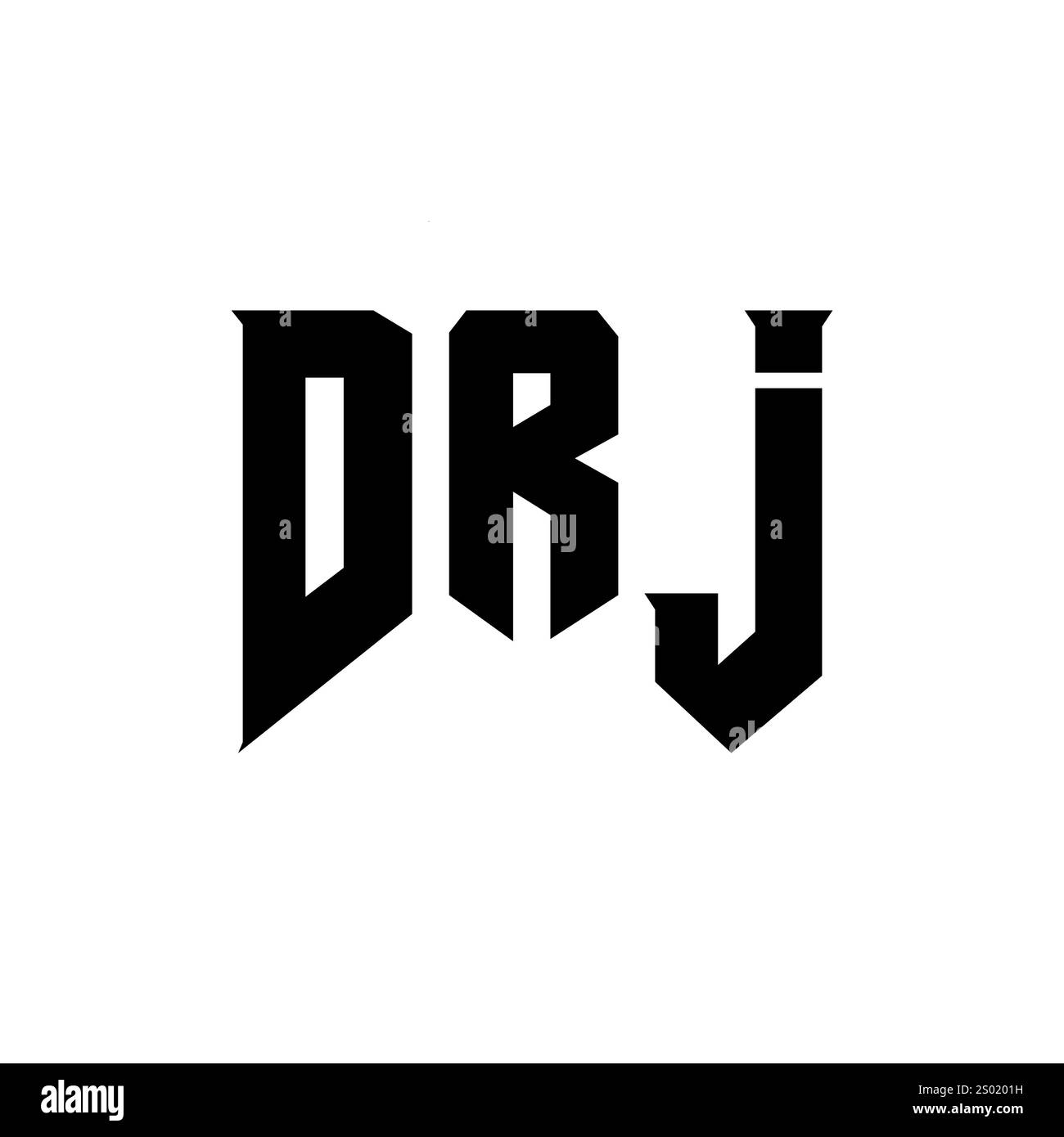 Drj logo design hi-res stock photography and images - Alamy