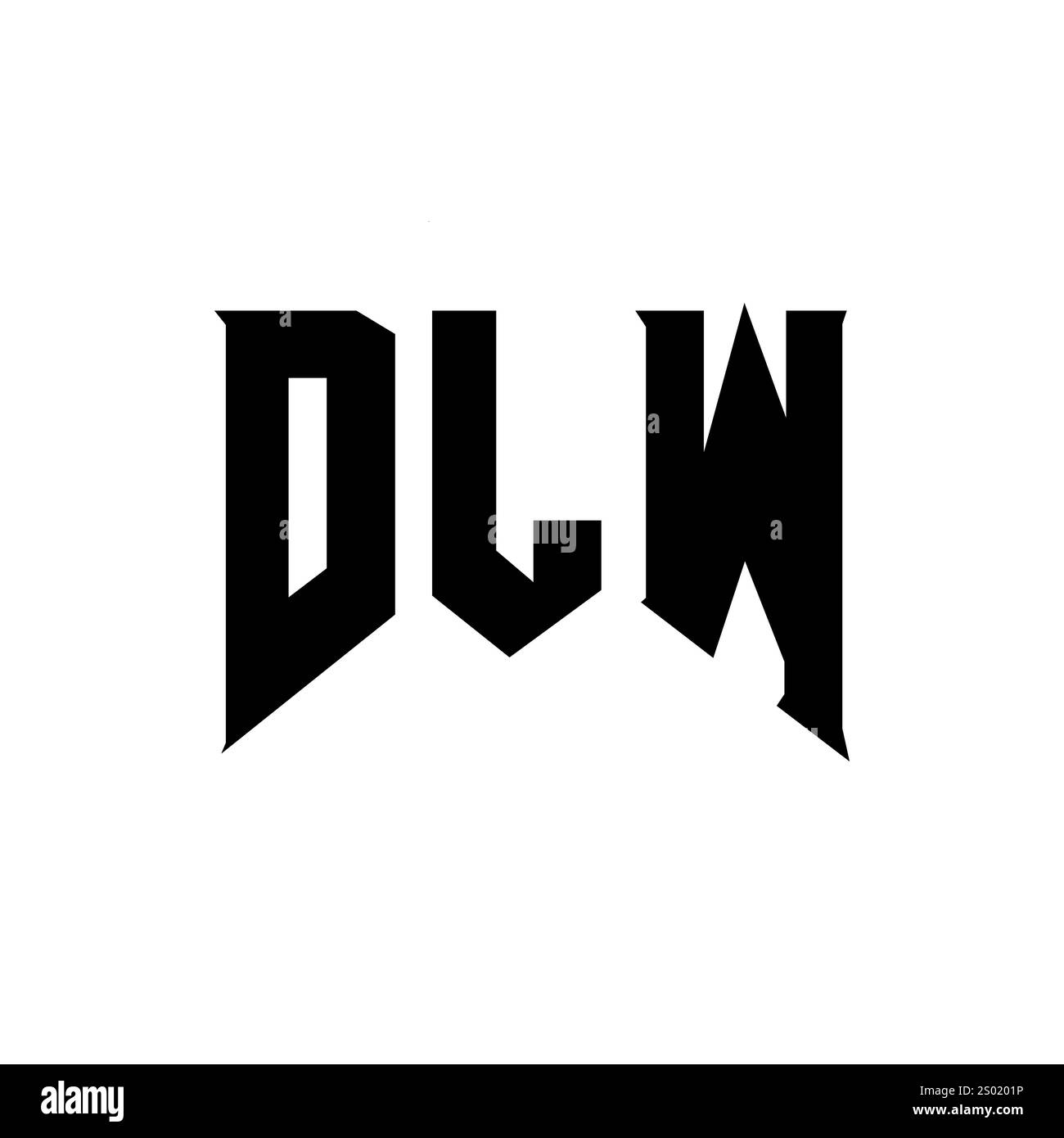 Dlw business company logo hi-res stock photography and images - Alamy