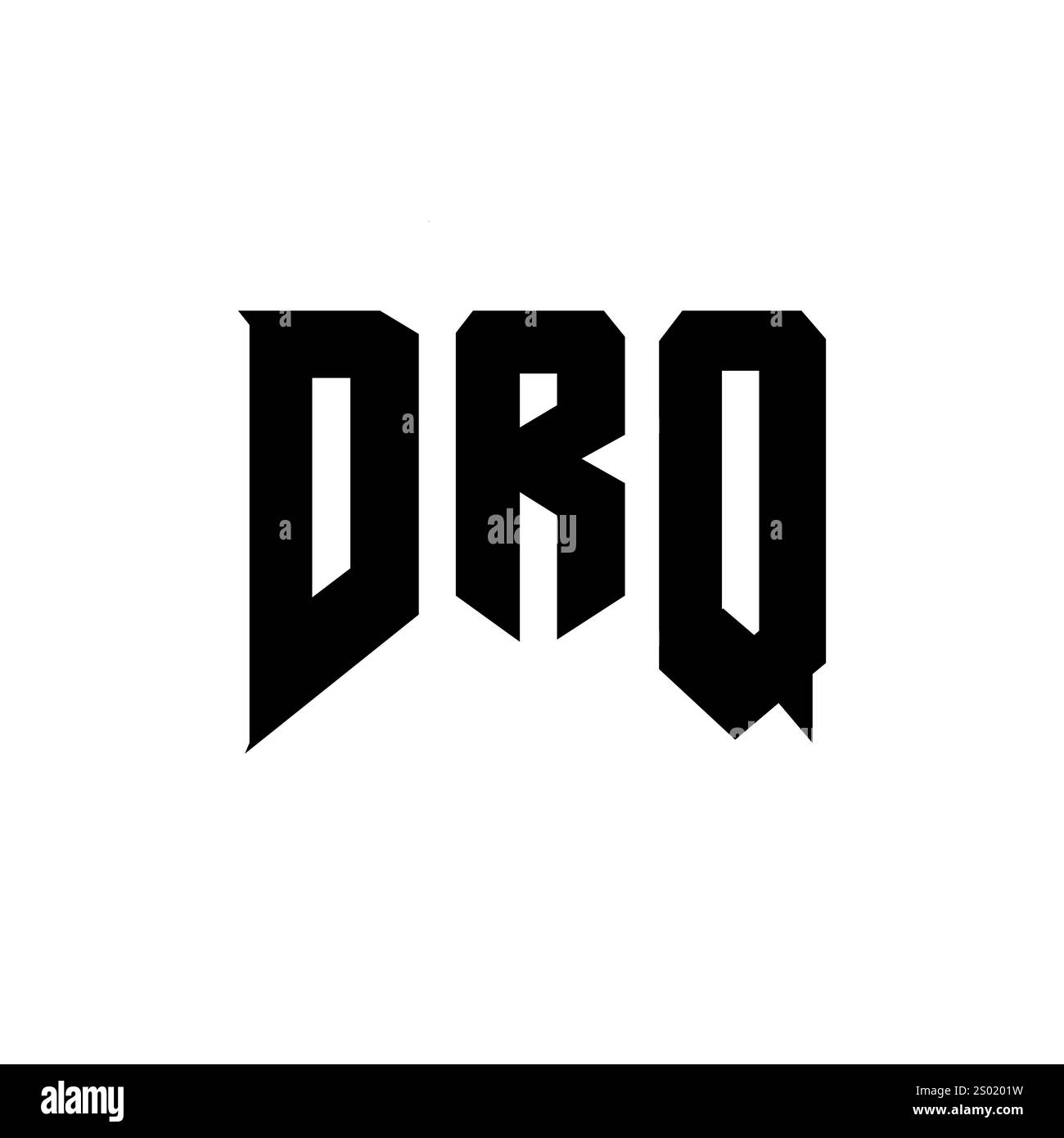 Drq logo design hi-res stock photography and images - Alamy