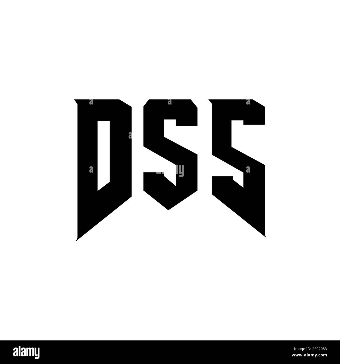 Dss logo design Stock Vector Images - Alamy