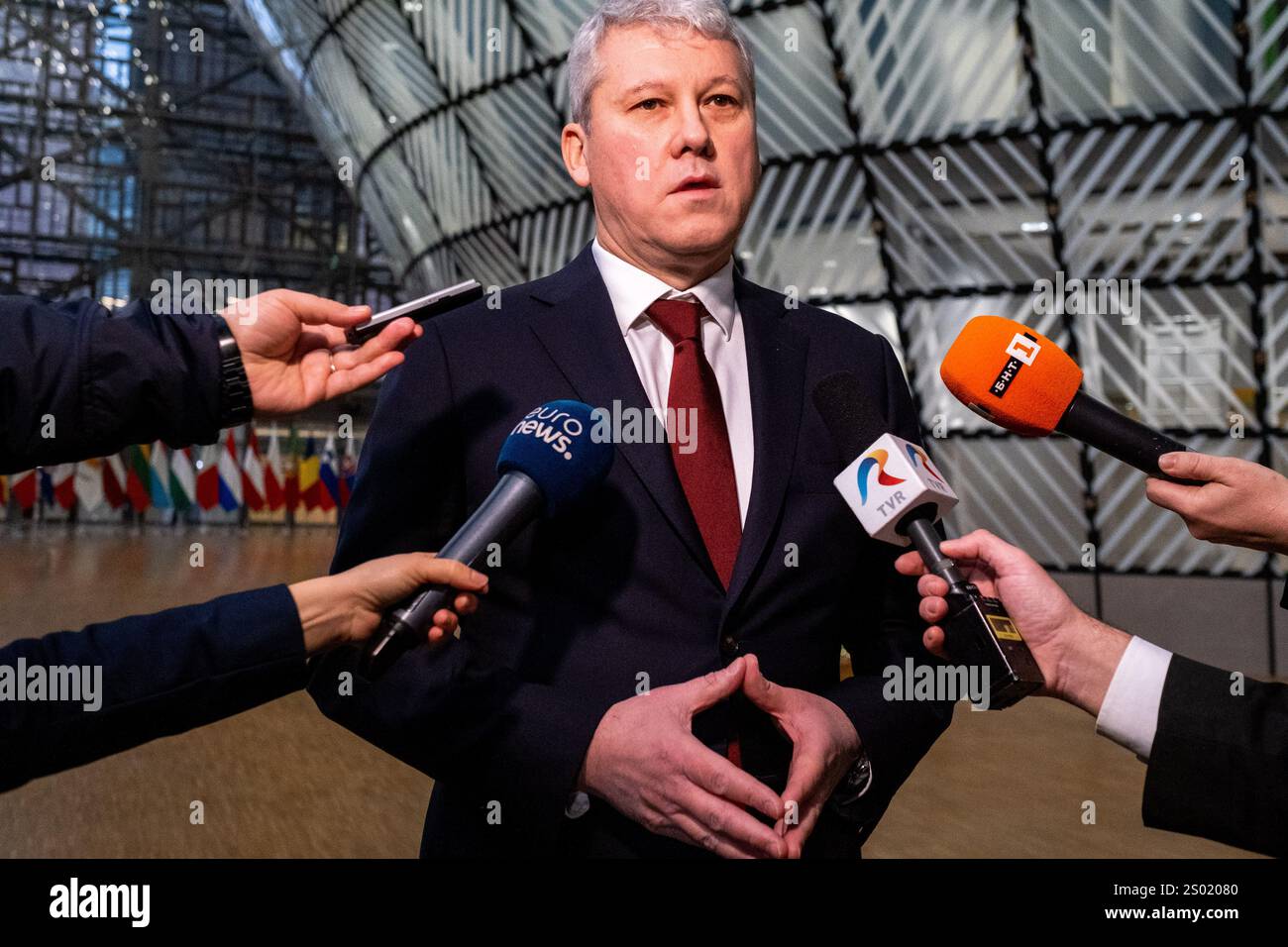 Marian-Catalin PREDOIU during the meeting of interior and justice ...