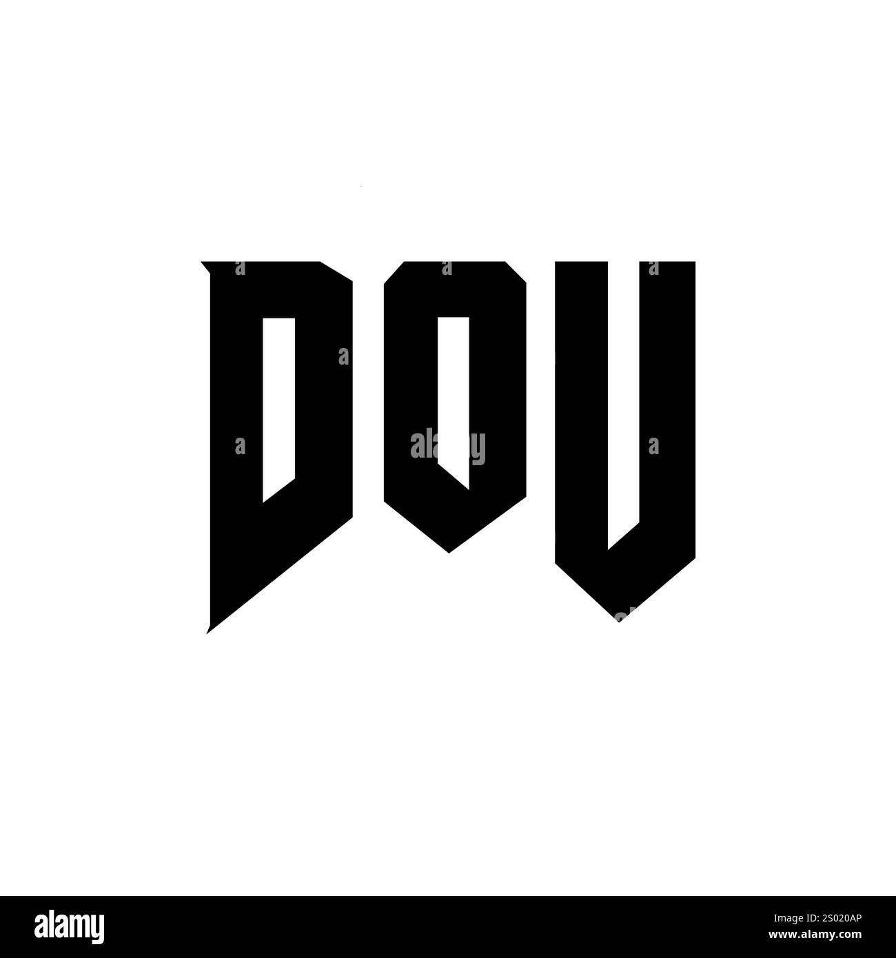 Dou logo design hi-res stock photography and images - Alamy