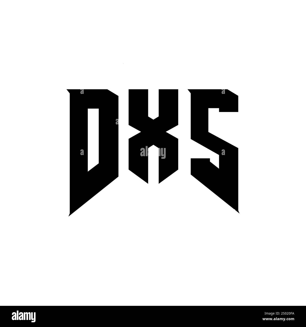 Dxs logo design hi-res stock photography and images - Alamy