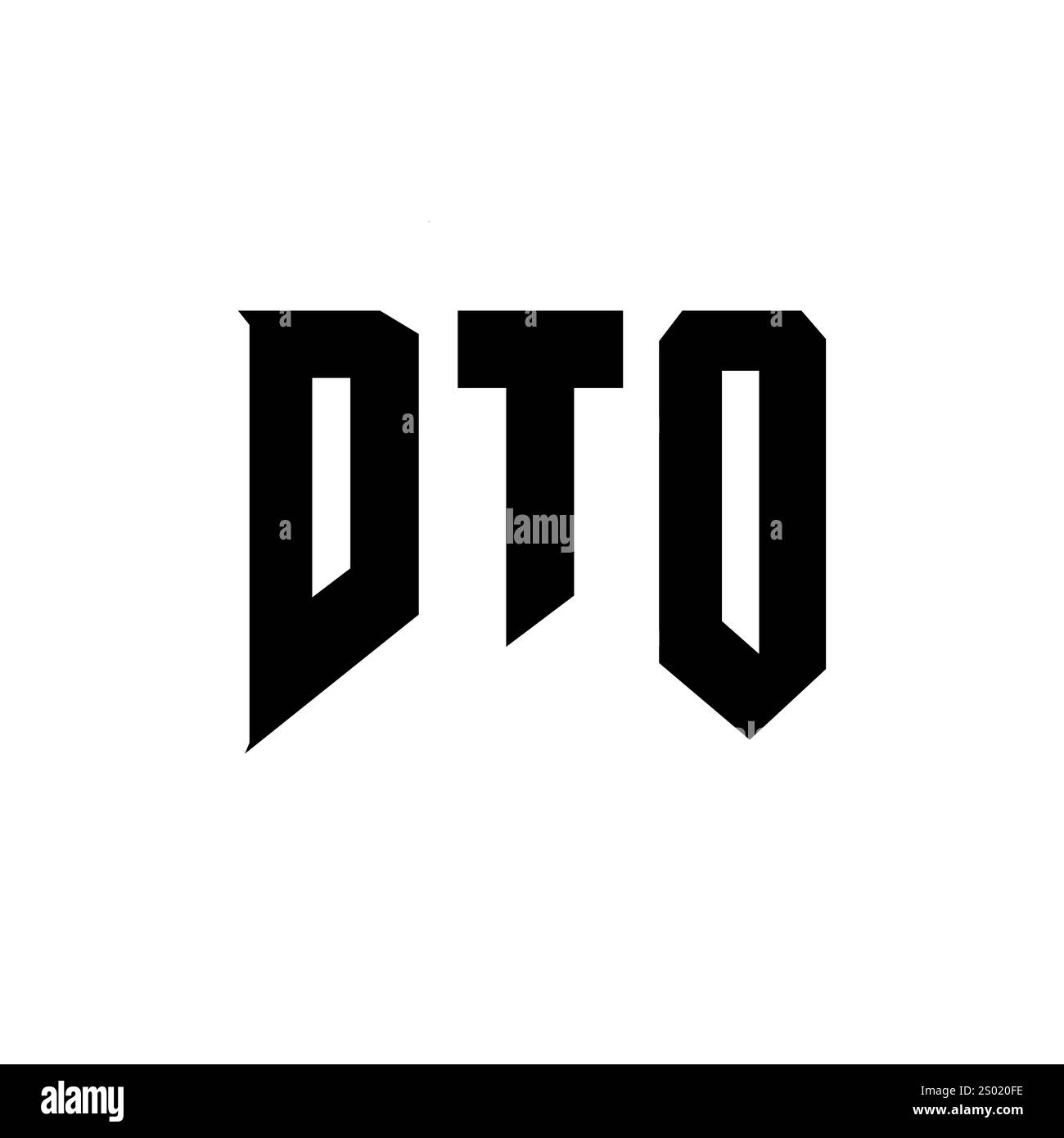 DTO letter logo design for technology company. DTO logo design black ...
