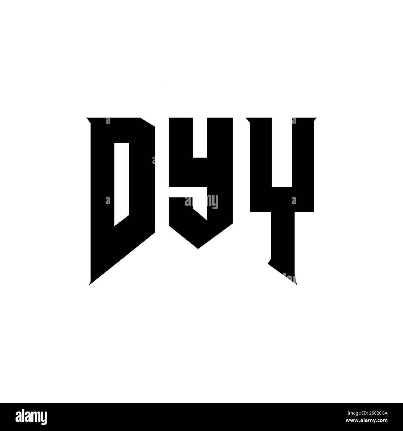 Dyy logo design hi-res stock photography and images - Alamy