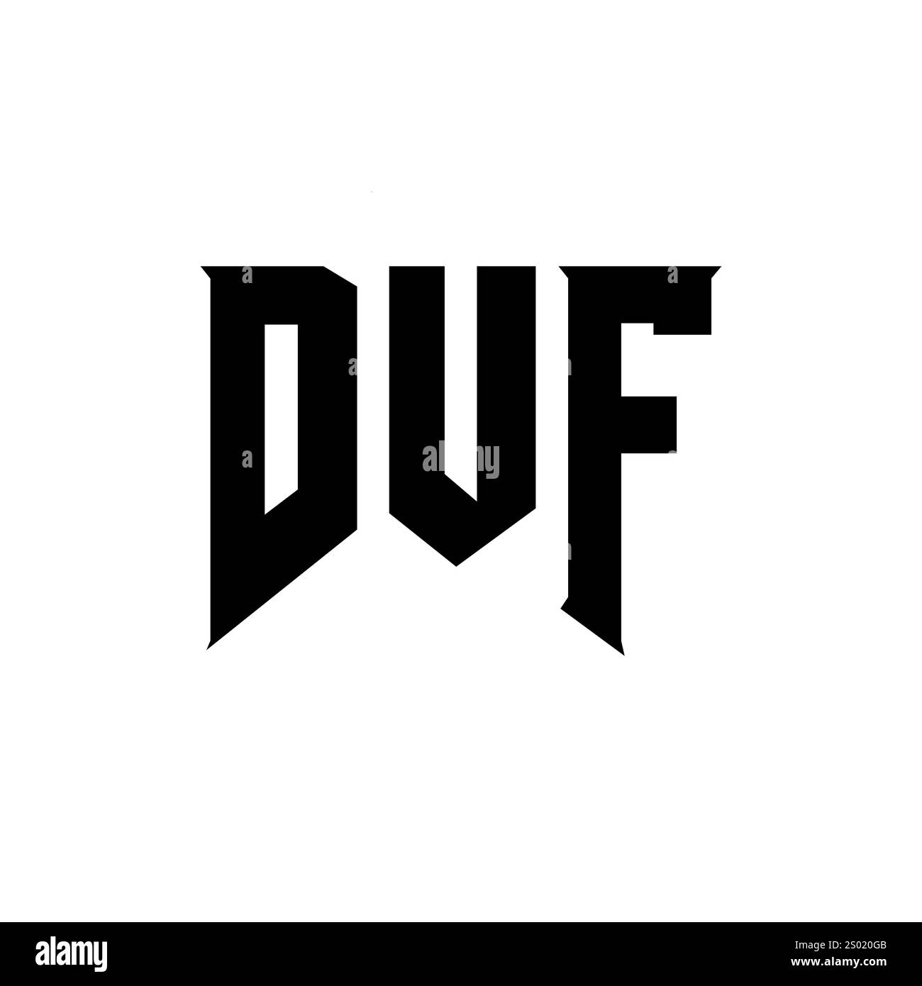 Duf logo design hi-res stock photography and images - Alamy