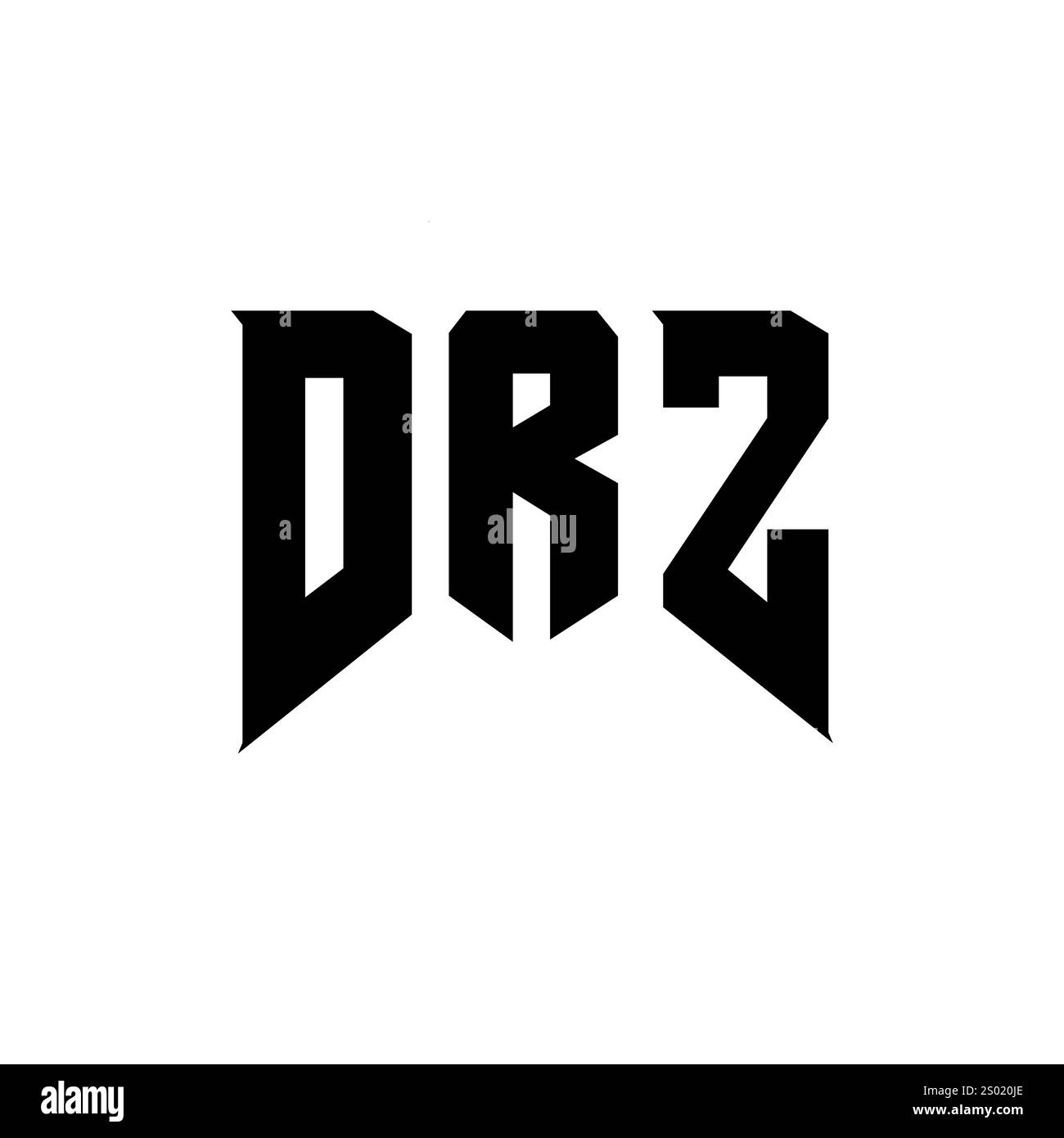 Drz logo design hi-res stock photography and images - Alamy